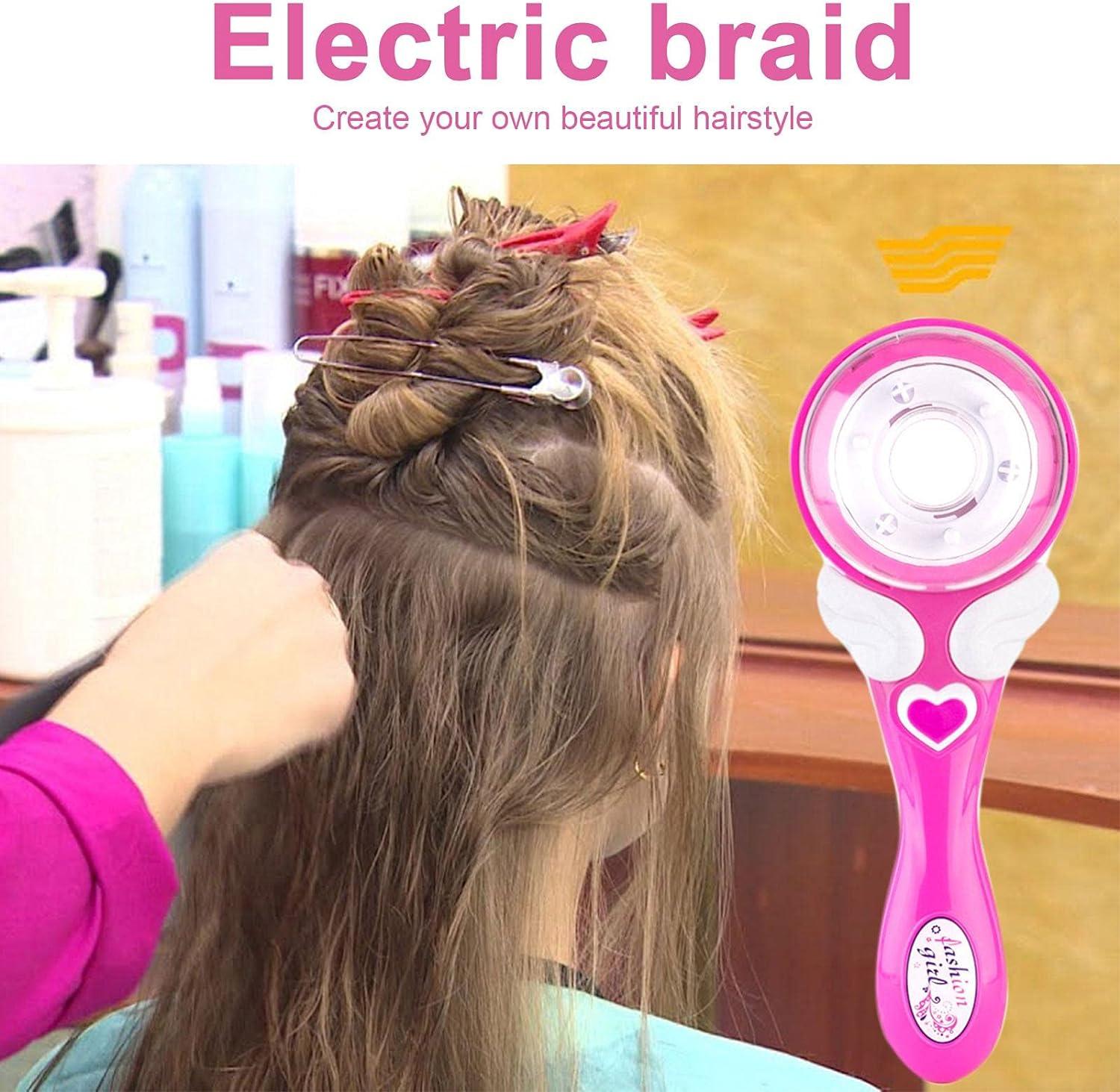 Electric Braider DIY Braiding Hair Style Tool for Girls Electric Braid ...