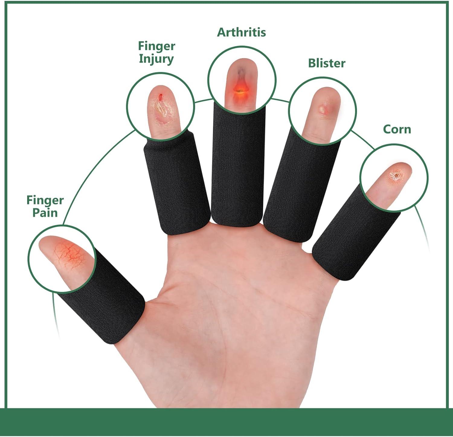 Luguiic Finger Ice Sleeves - Hot/Cold Therapy for Arthritis, Tendinitis ...