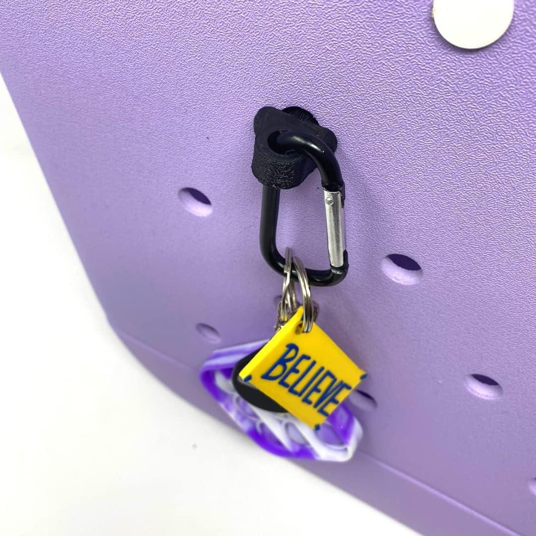 BOGLETS Carabiner Key Holder Charm for Bogg Bag - Black | Buy Now with ...