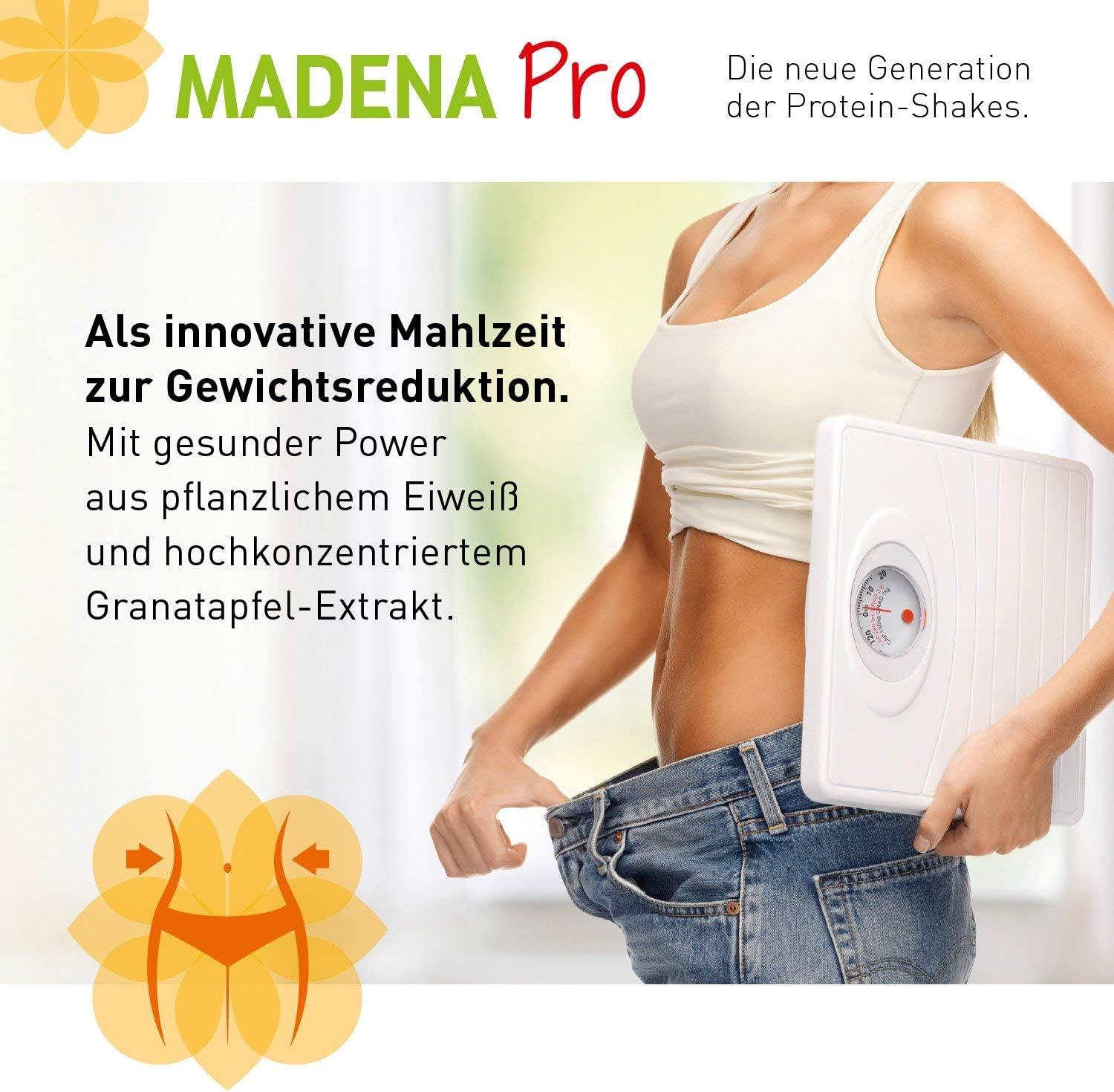 Madena Vegan Protein Powder - Herbal Rice & Pea Protein with ...