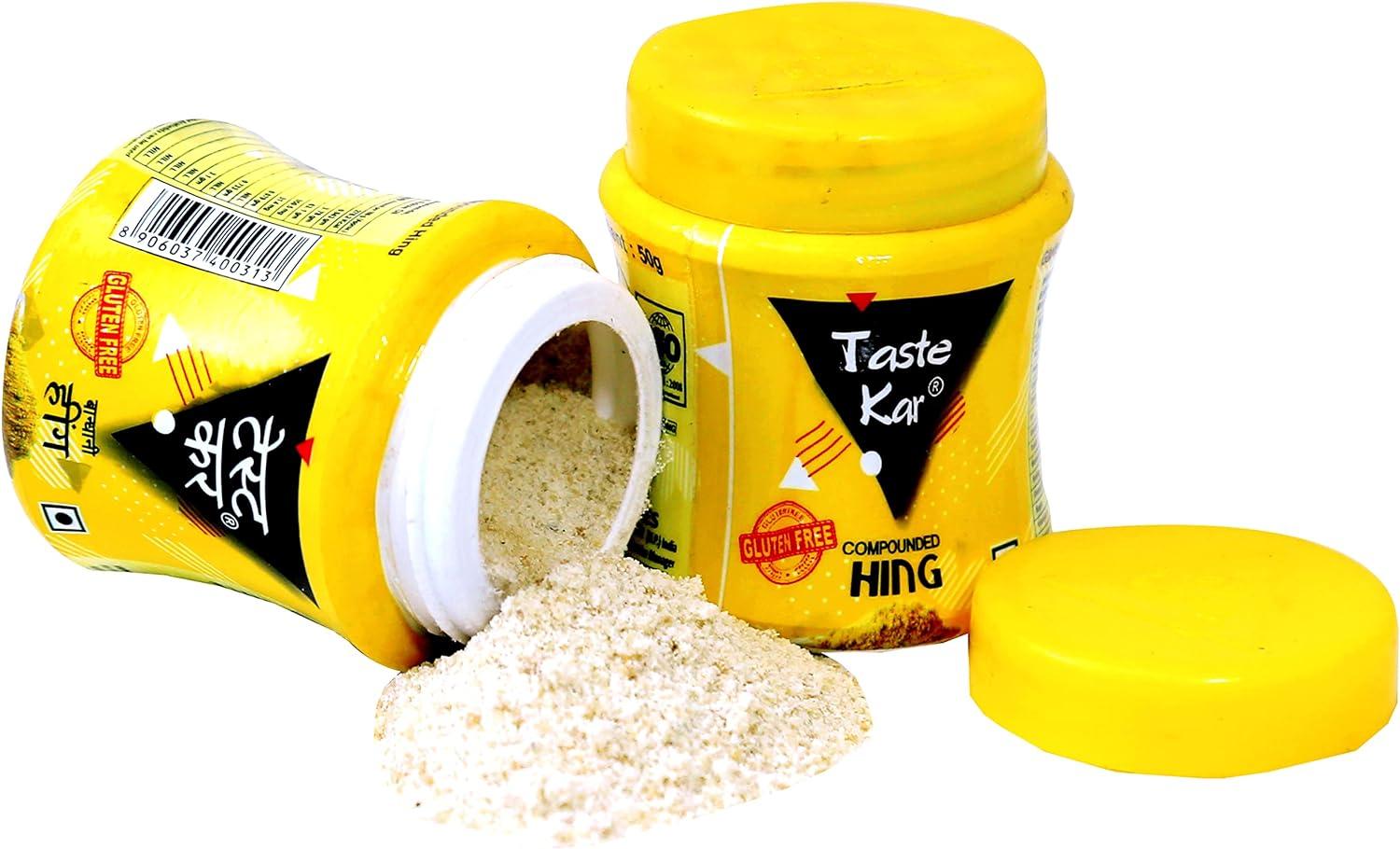 Tastekar Gluten Free Hing Compounded Asafoetida Heeng Powder 50gm ...