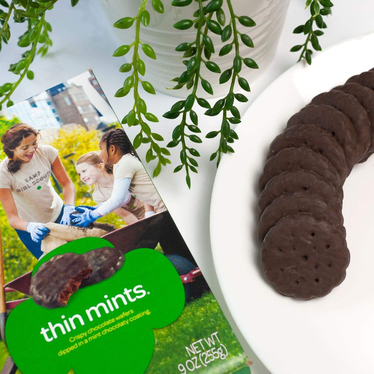 Buy Girl Scout Thin Mints Cookies â€“ 32 Count Box | Delicious Mint ...