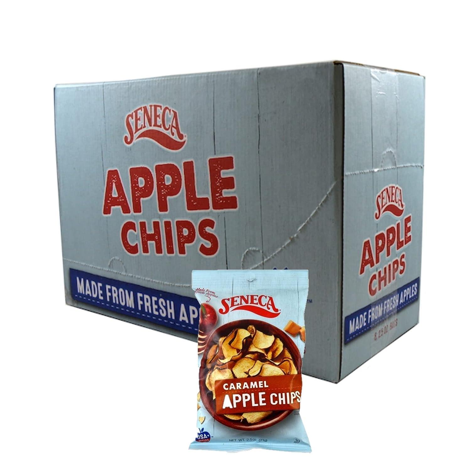 Seneca Foods Crispy Apple Chips - Choose from Four Varieties - 6 Packs ...