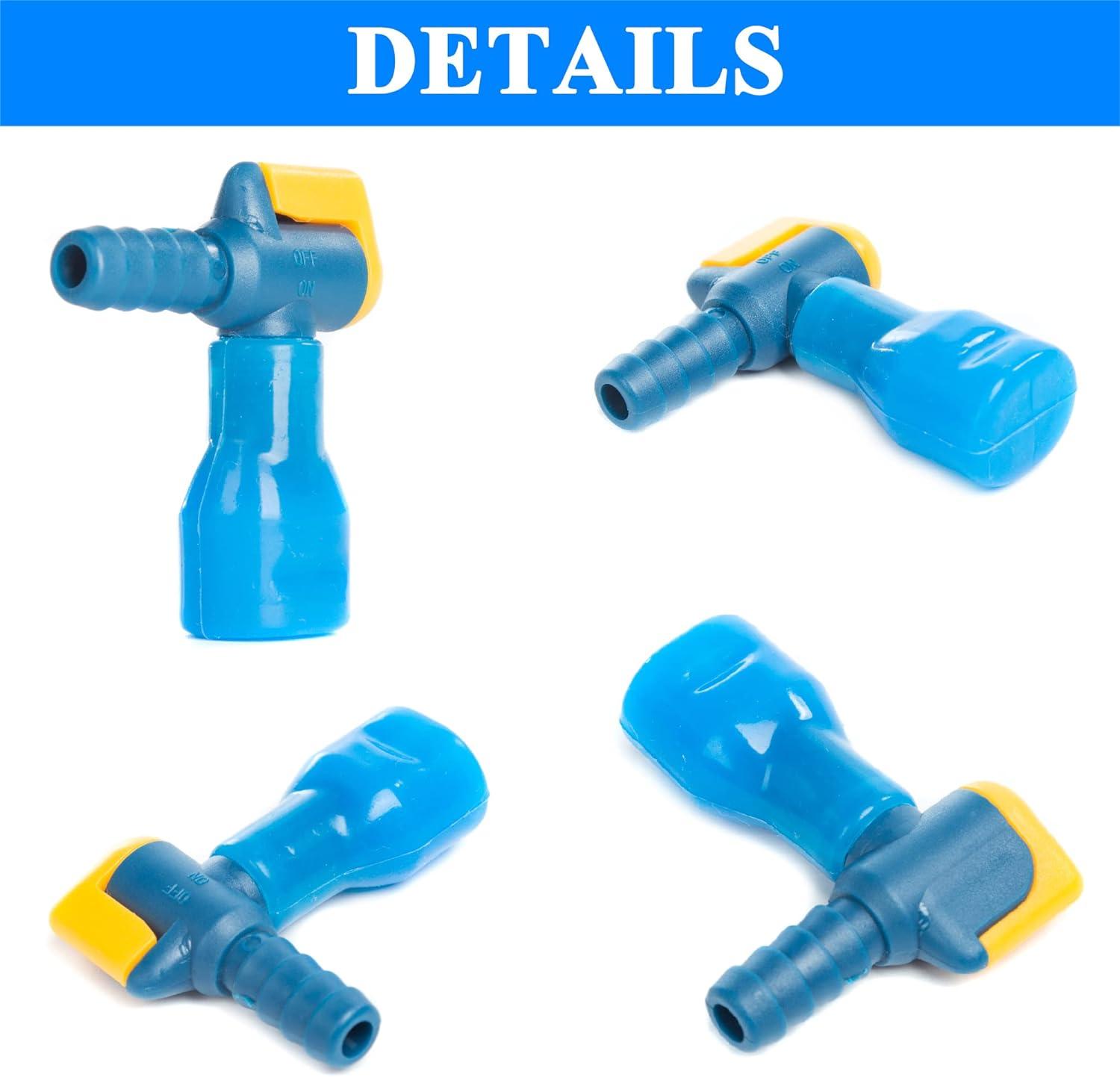 TXSN Hydration Bladder Bite Valve Replacement - Pack of 2 Nozzle Valve ...