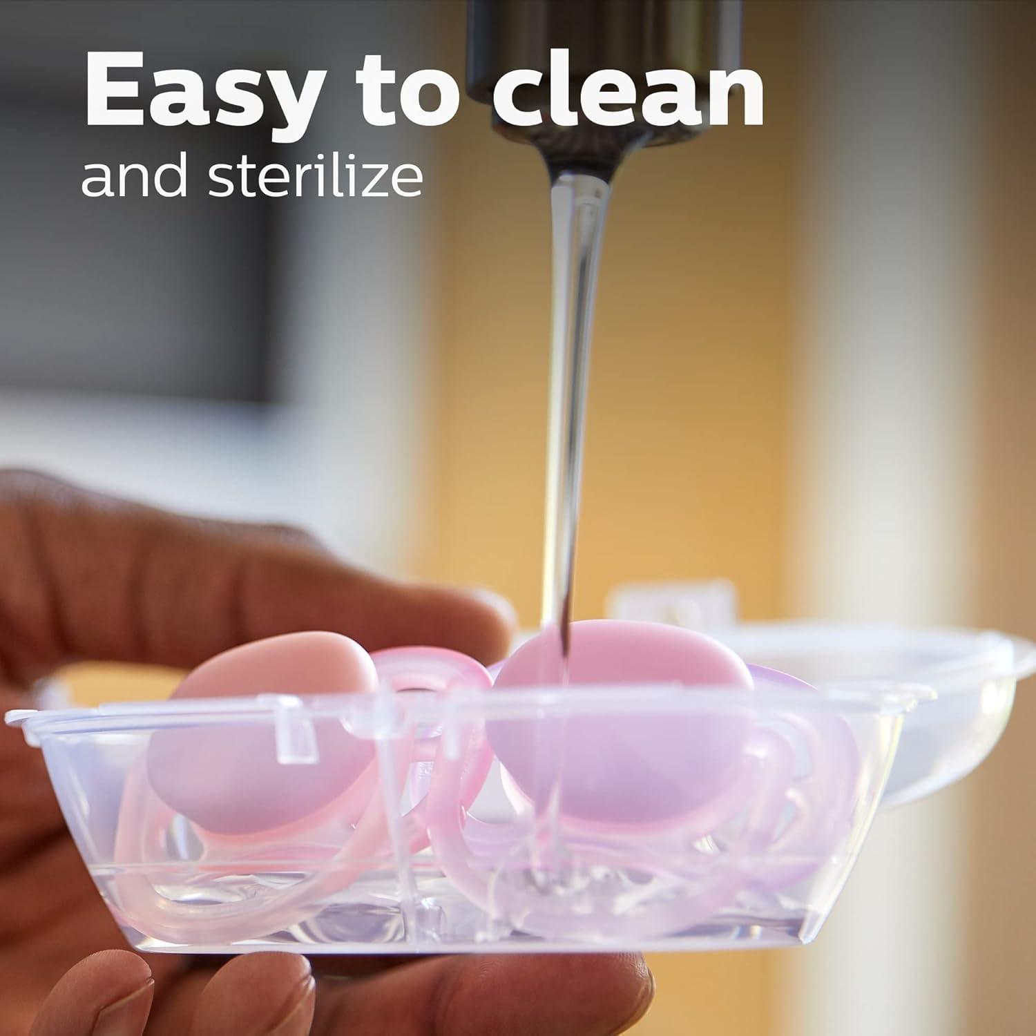 Philips Avent Ultra Air Pacifier 6-18 Months | Bear/Paw Design | 4-Pack ...