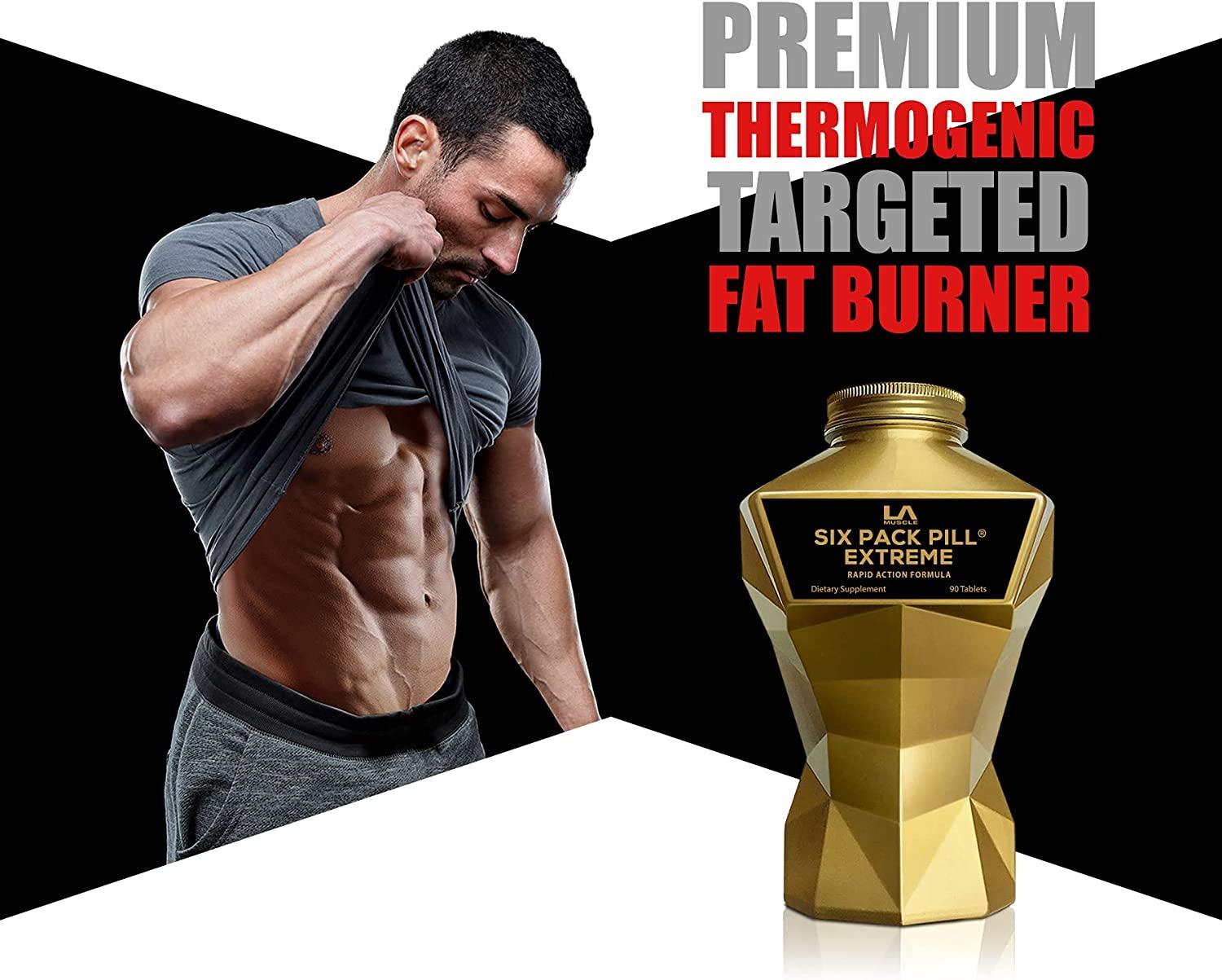 LA MUSCLE Six Pack Pill Extreme - 90 Pills | 1 Month Supply | Buy Now ...