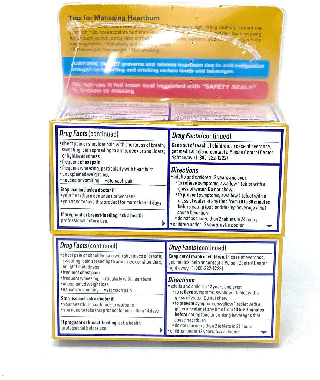 Pepcid AC Maximum Strength Tablets - Acid Reducer (100 Count) | Buy Now ...