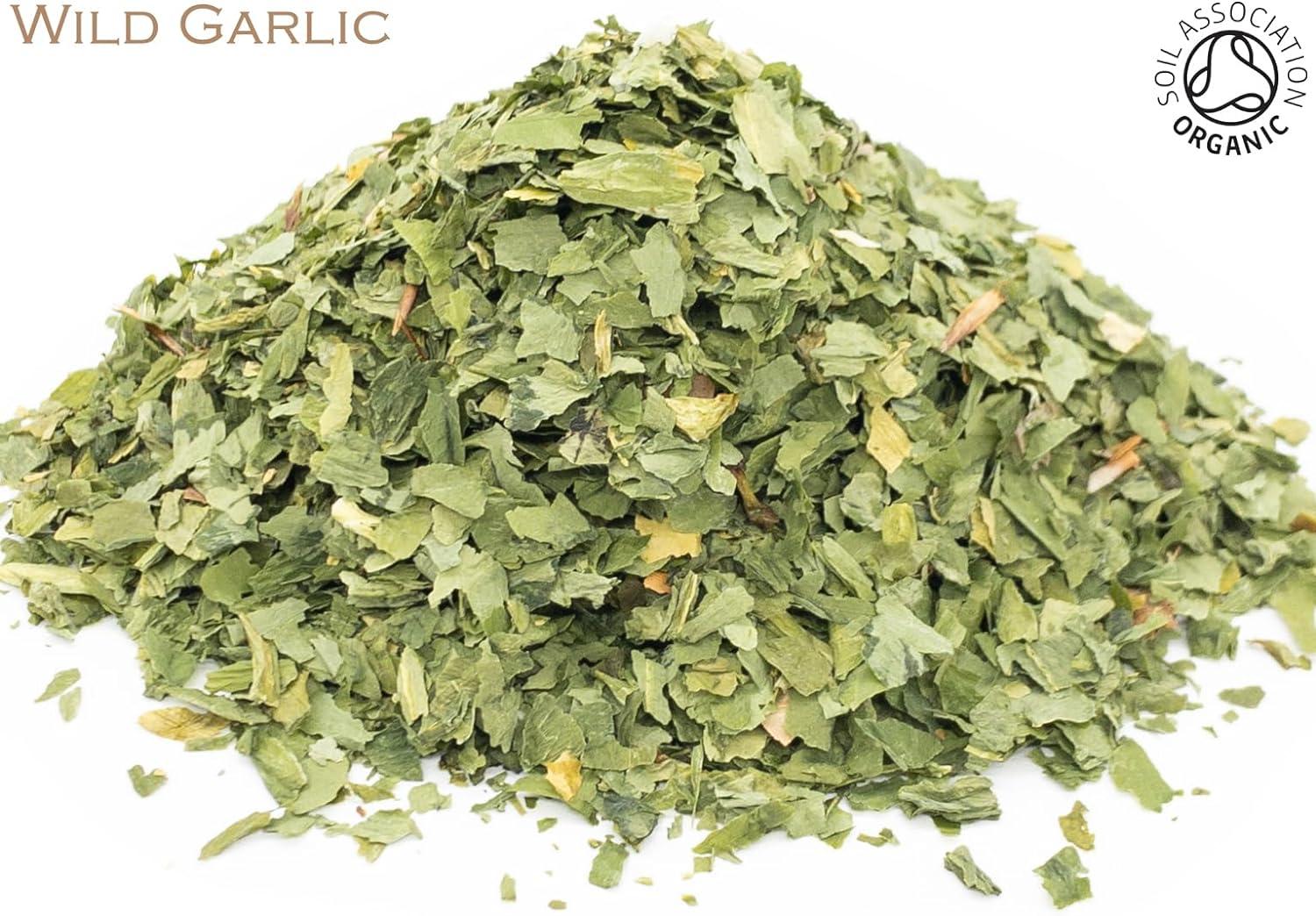 Organic Wild Garlic Pure Herbal Infusion (25 Unbleached Tea Bags - 50g ...