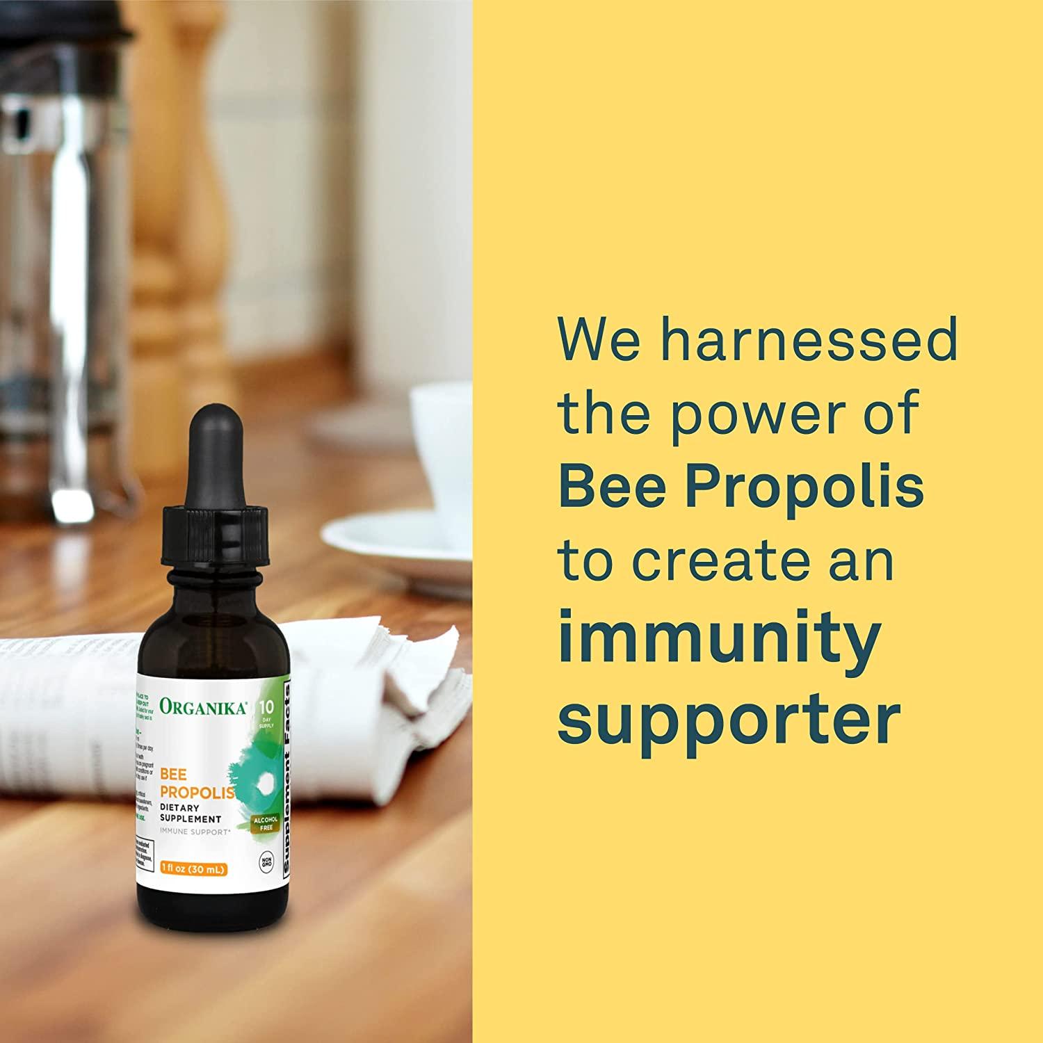 Organika Bee Propolis Liquid 30ml - Natural Immune Support & Sore ...