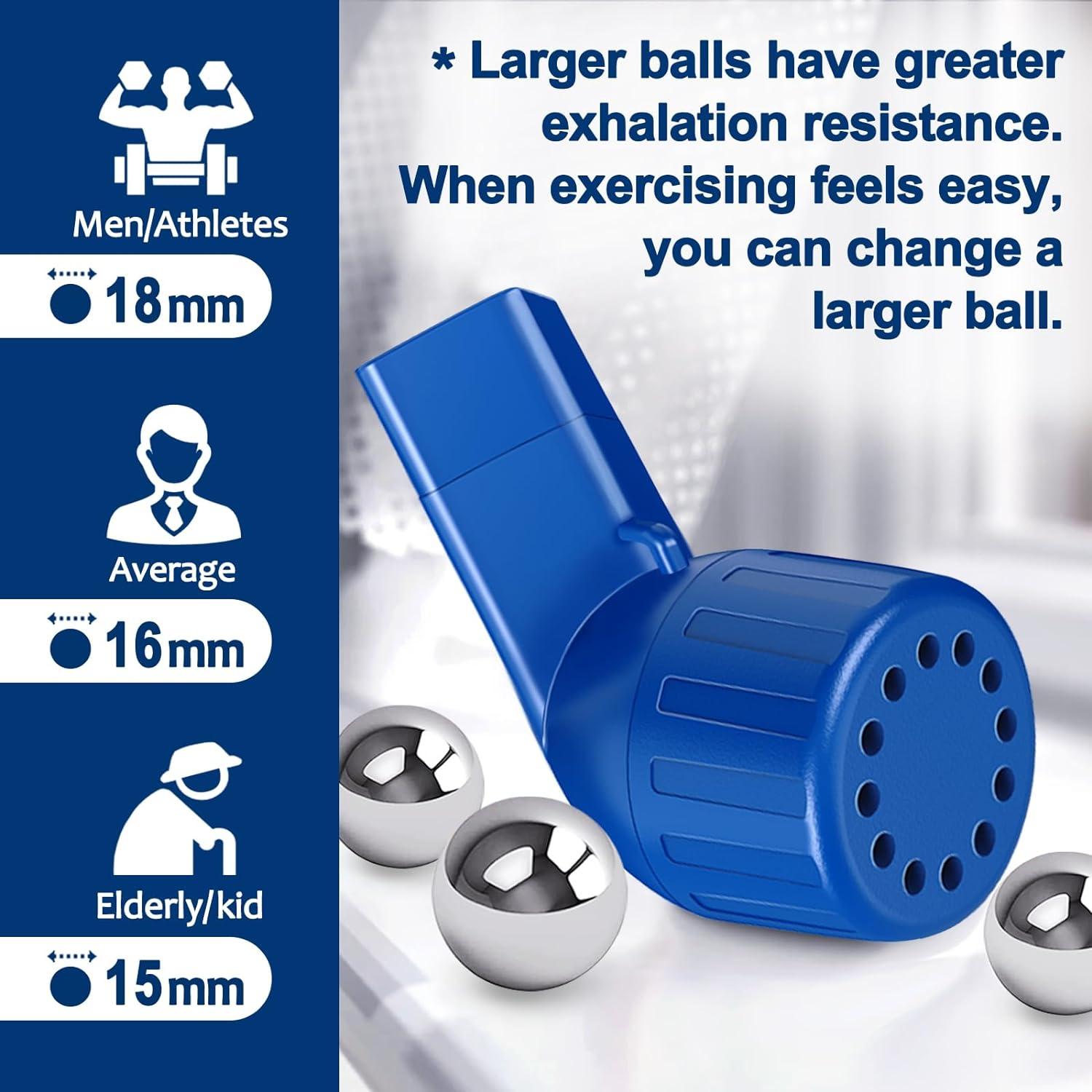 Lung Exerciser - Acapella Flutter Valve Device for Mucus Clearance ...