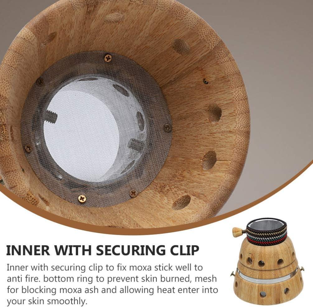 Buy Box Moxibustion Kit - Moxa Stick Cone Roll & Massage Tools for ...