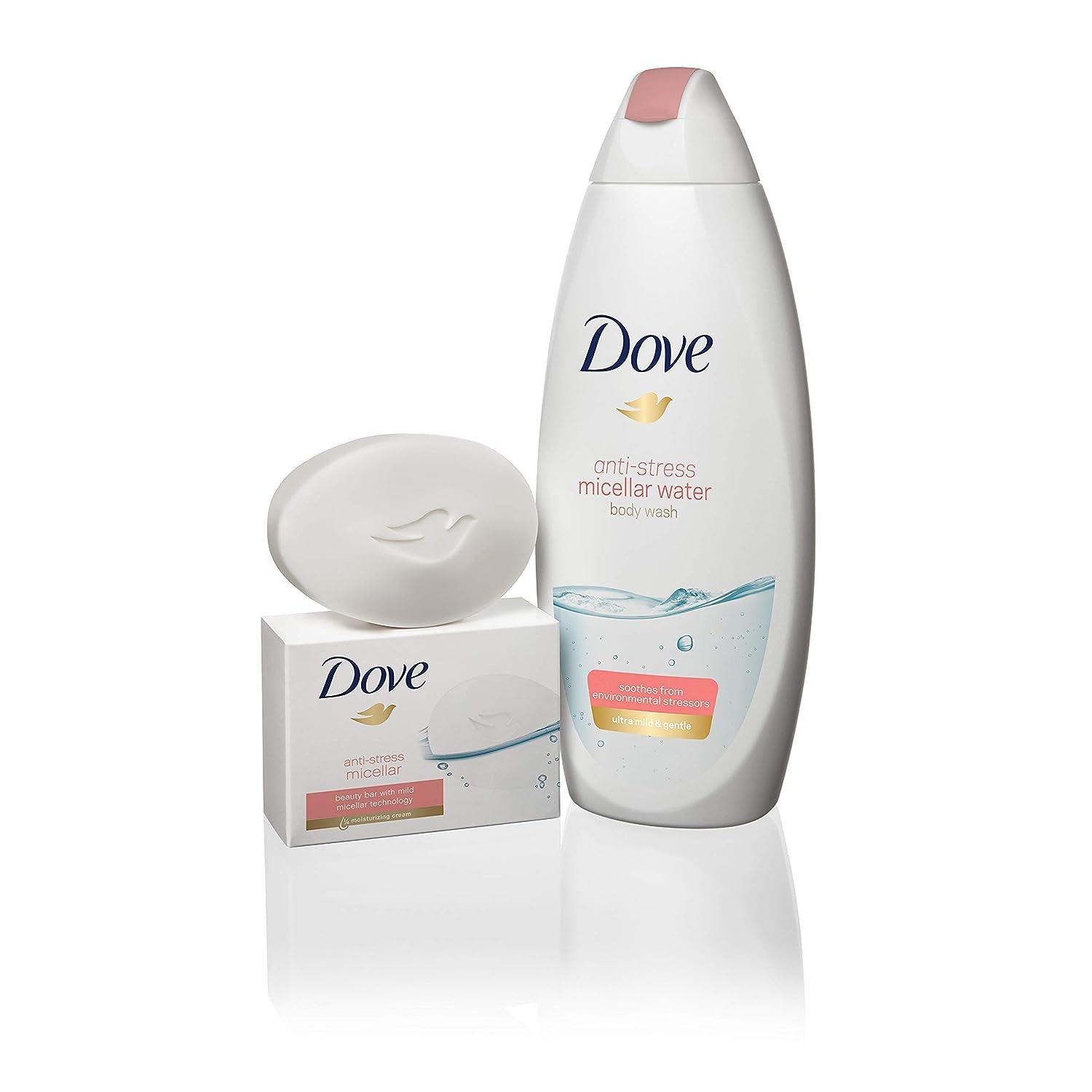Dove Sensitive Skin Beauty Bar 6-Pack - Micellar Antistress Formula ...