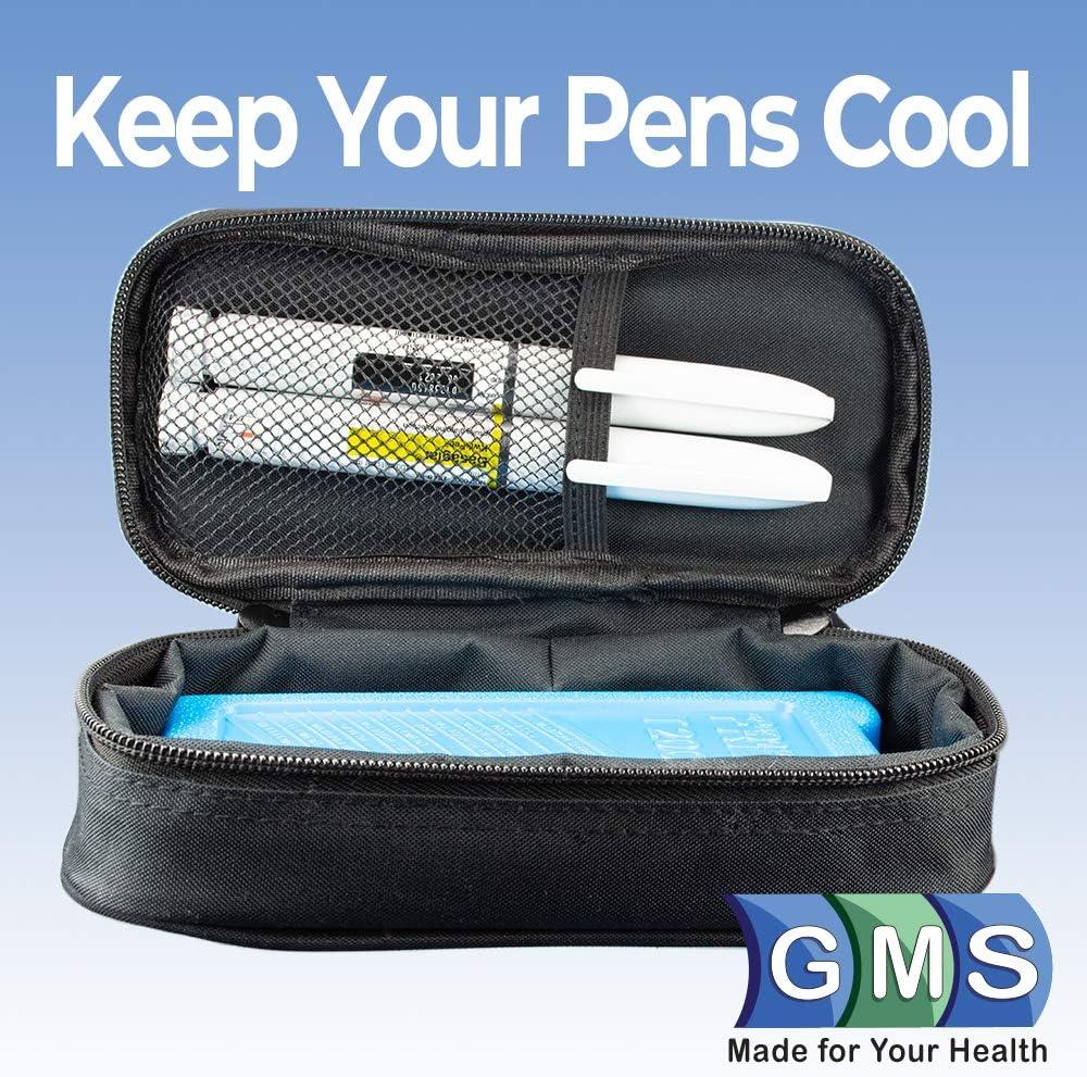 ChillMed Flat Ice Brick Micro Cooler for Insulin and Medications - Up ...