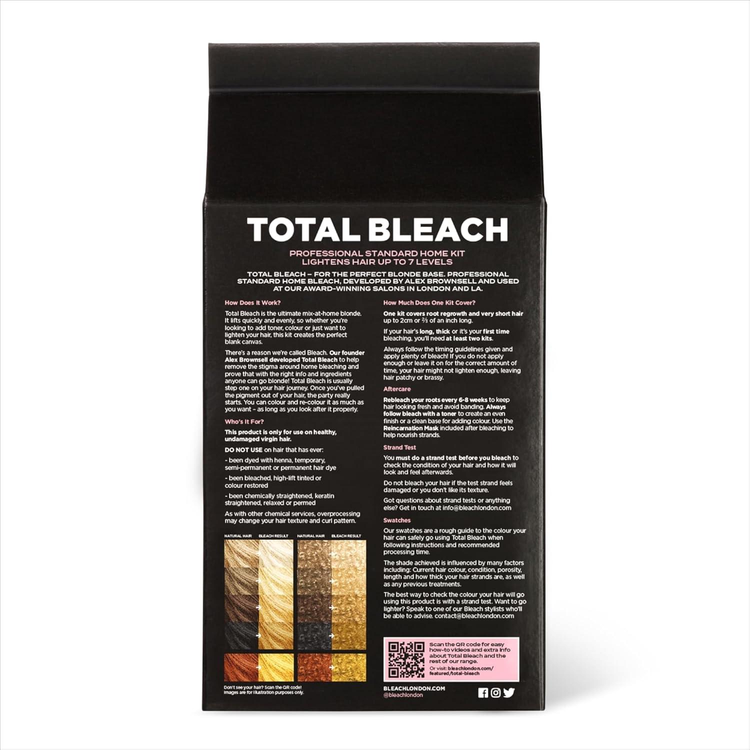 BLEACH LONDON Total Bleach Kit - Vegan & Cruelty Free Salon Standard ...