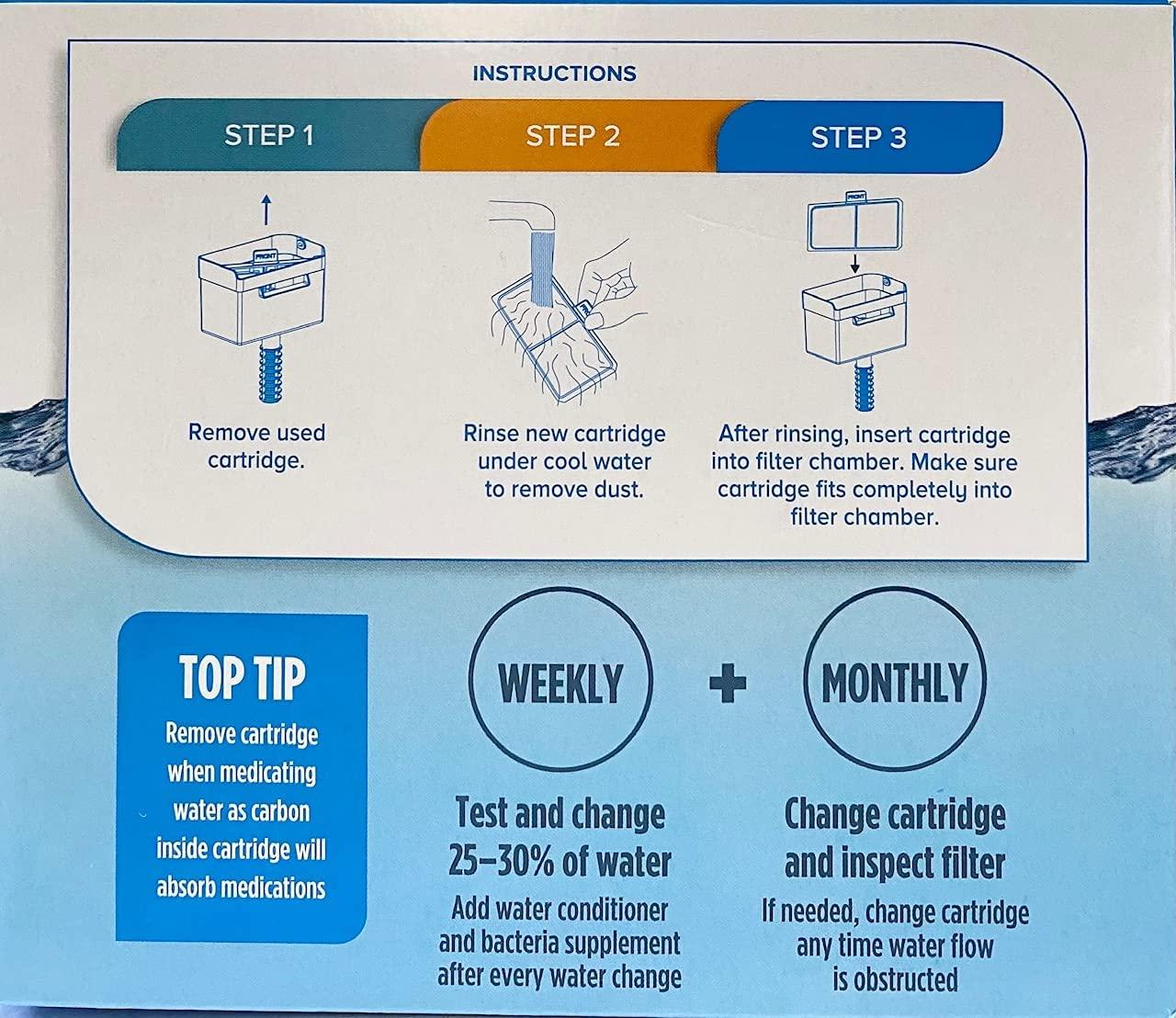 Top Fin EF-S Element Aquarium Filter Cartridges 12-Pack | Best Quality ...