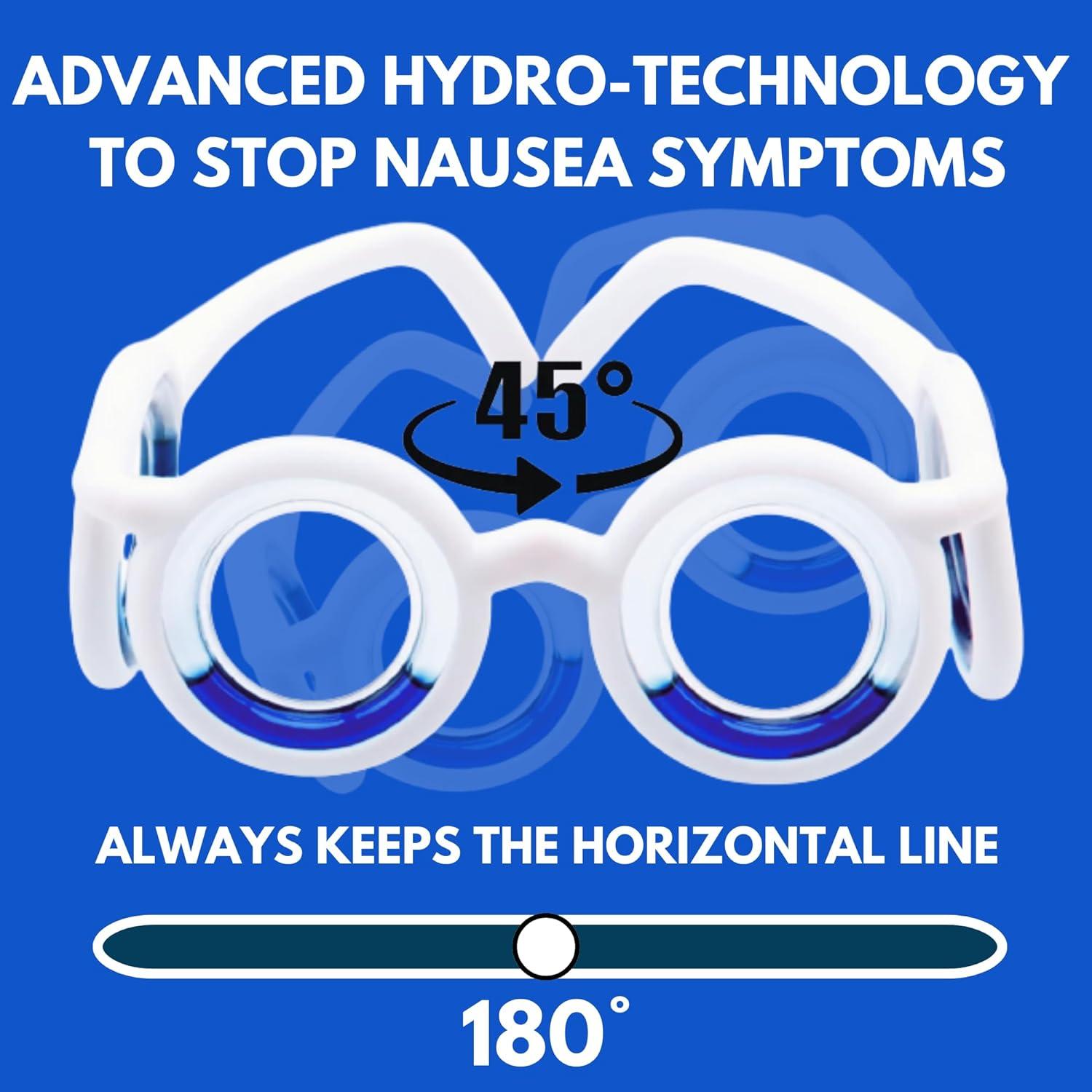 Anti-Motion Sickness Glassses- Smart Glasses Light and Portable Nausea ...