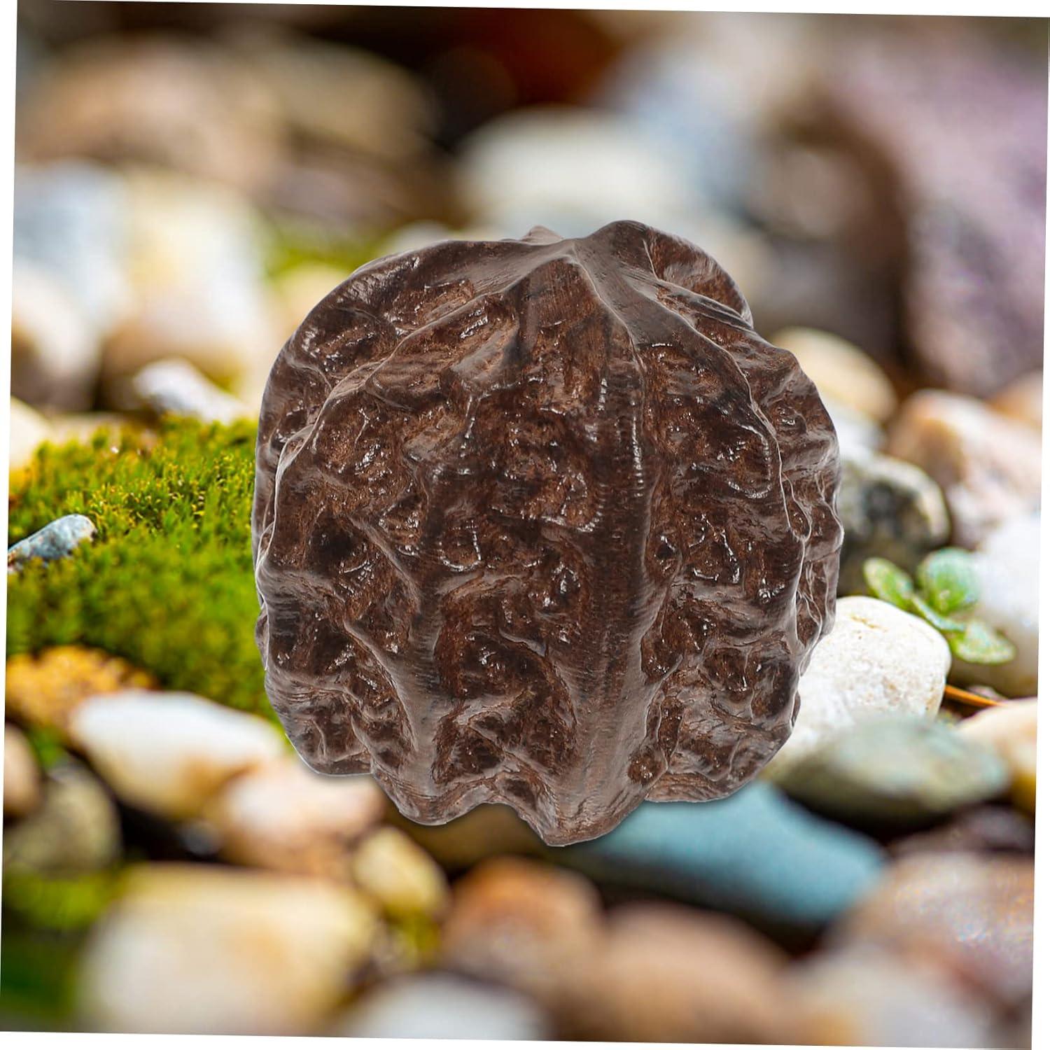 Coheali Wenwan Chinese Peach Wood Carved Gymnastics Stress Balls ...