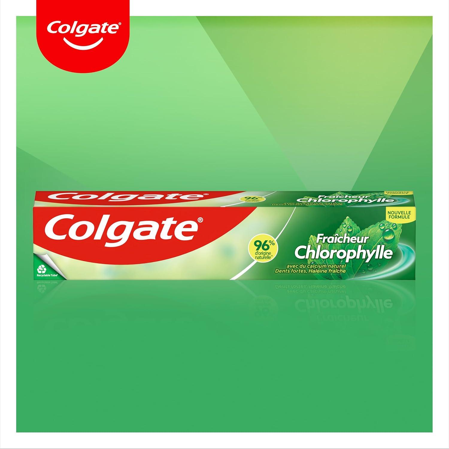 Colgate Intense Freshness Chlorophyll Toothpaste - 96% natural ...