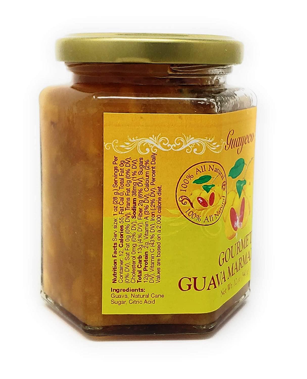 Guava Gourmet Variety Pack - Jam, Marmalade, and Paste | All-Natural ...