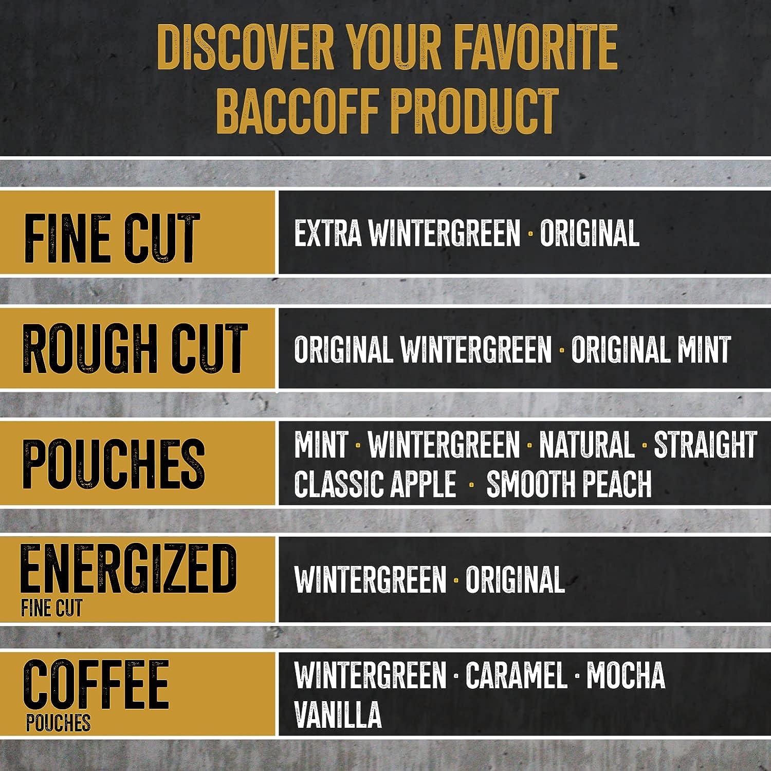 BaccOff Non-Tobacco & Non-Nicotine Smokeless Snuff Tea & Coffee Sampler ...