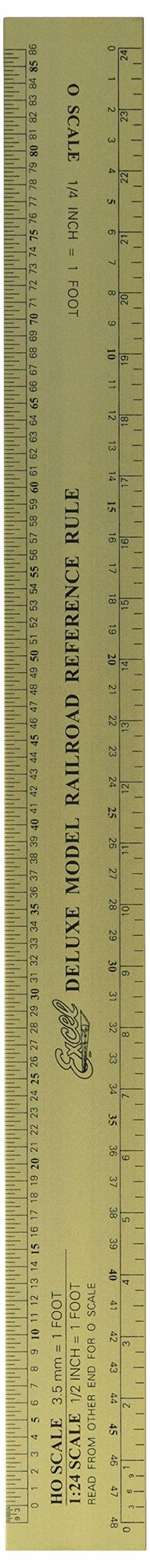 Excel Deluxe Model Railroad Reference ruler | Buy Now with Express ...