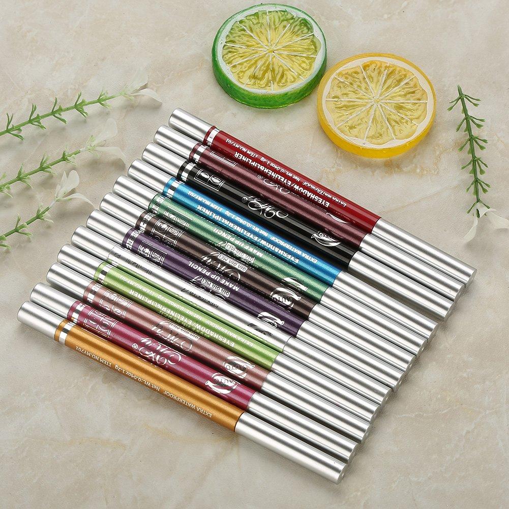 Opportunity Shadow Pen Set - 12 Waterproof Eyeshadow & Eyeliner Pencils ...