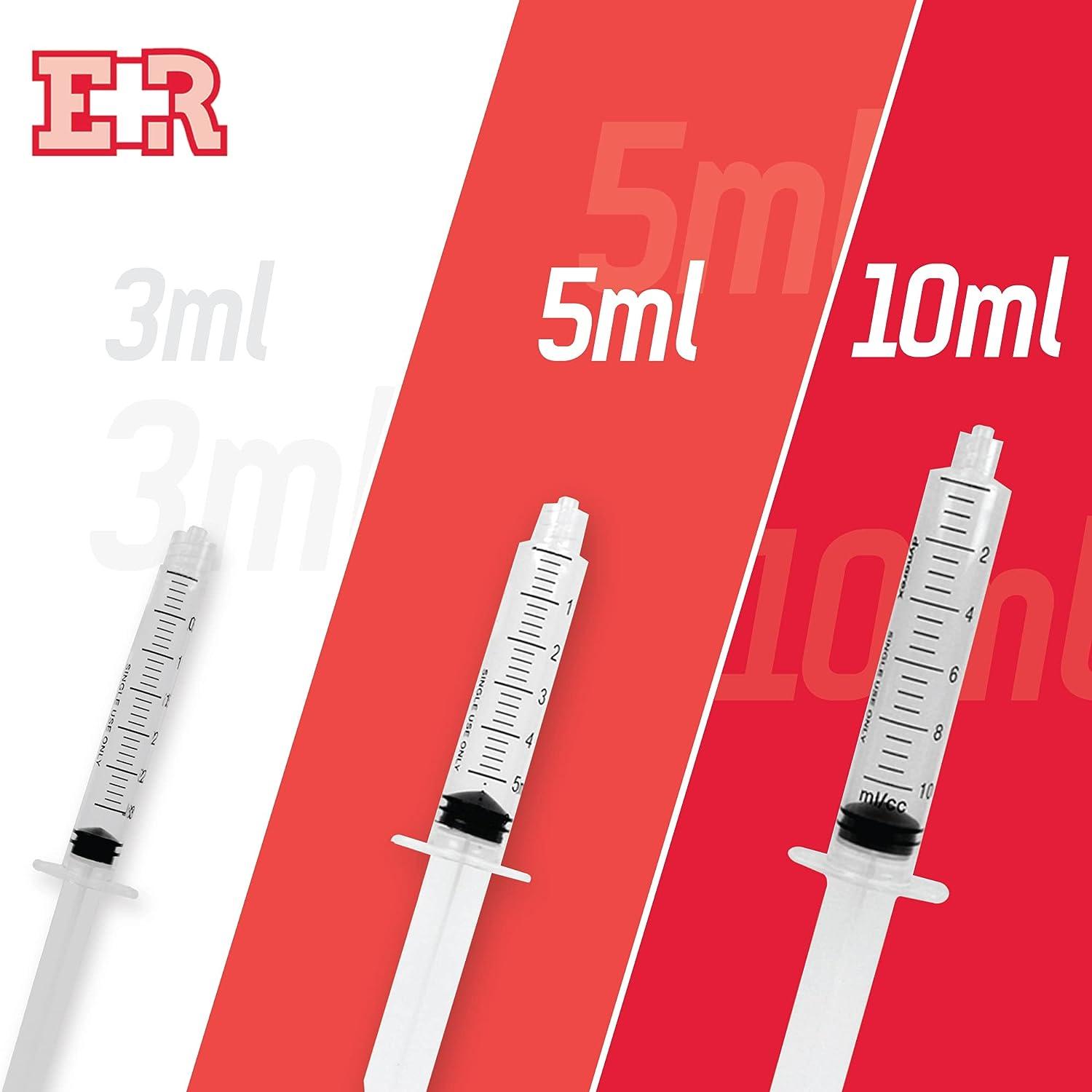 3ml Sterile Syringe with Luer Lock Tip - No Needle - Individually ...