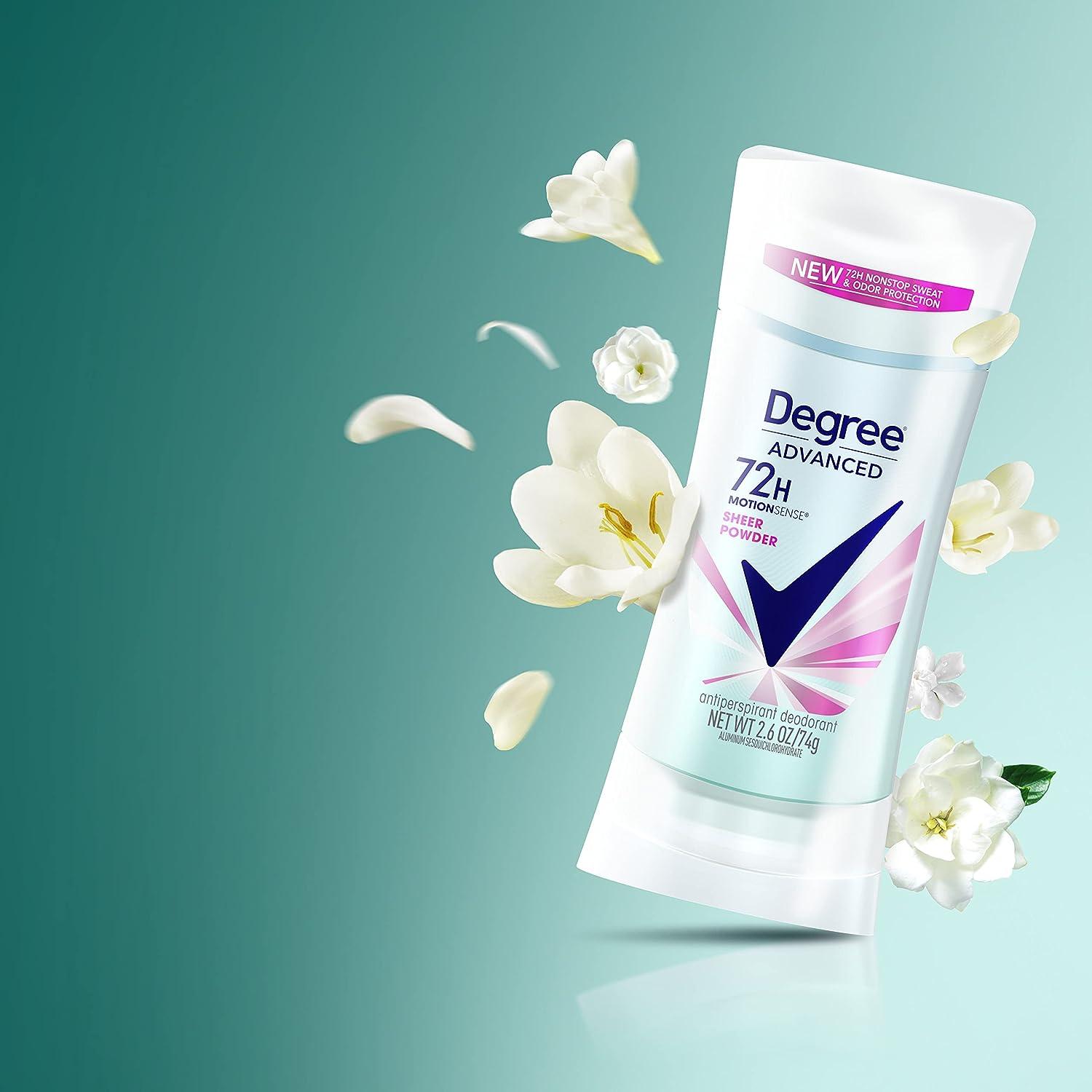 Degree MotionSense Sheer Powder Antiperspirant Deodorant 2.6 oz