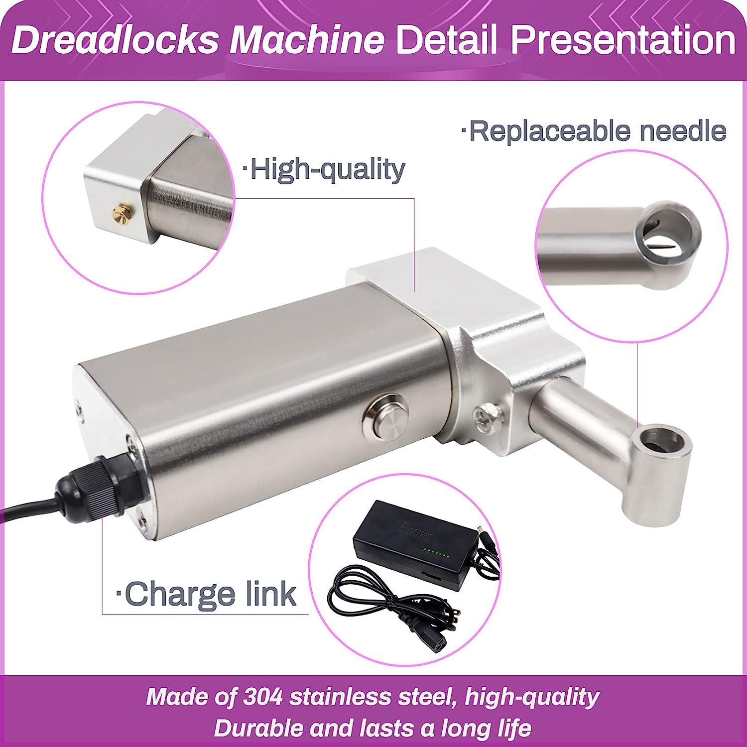 Dreadlocks Machine | Instant & Safe Dreadlock Maker for Long Human and ...