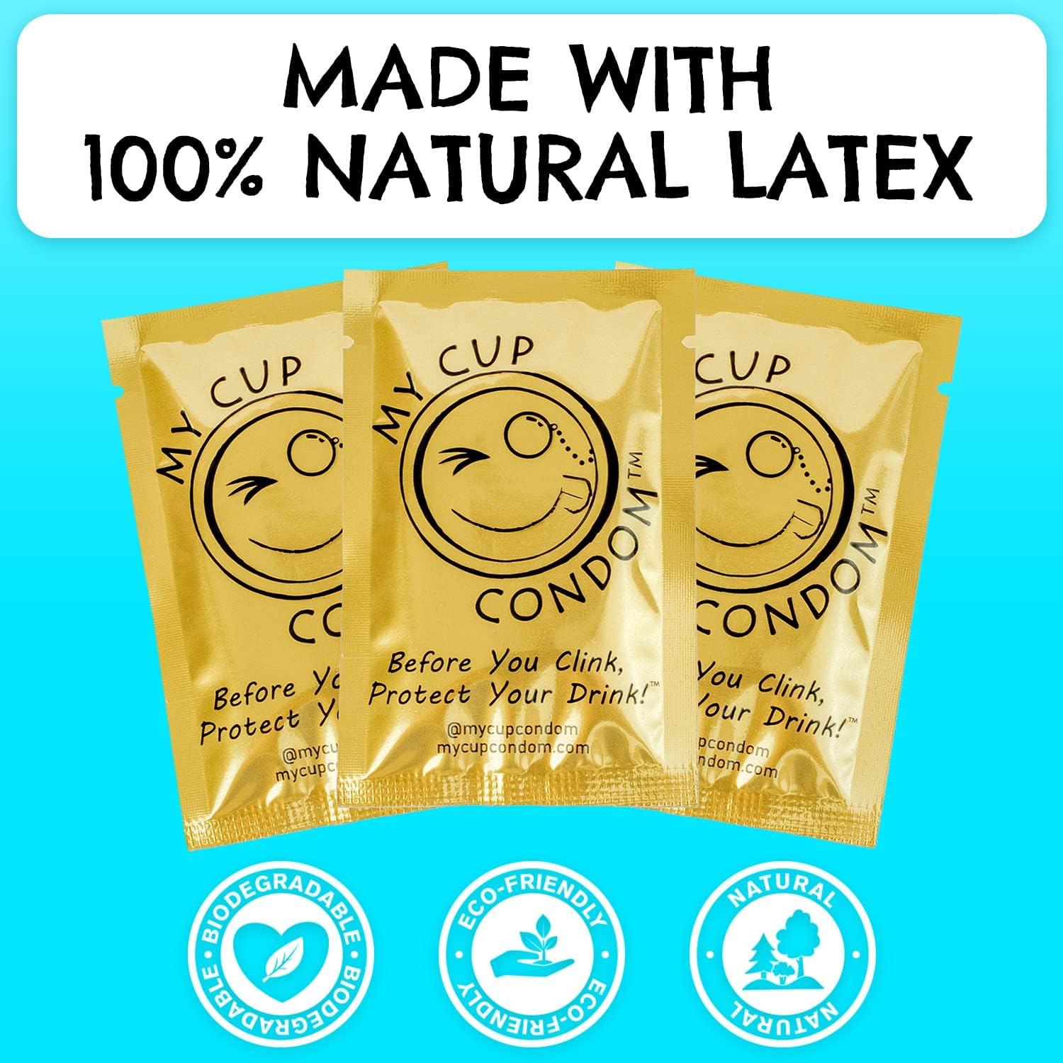 Drink Protection Cap (12 Pack) - Spiking Prevention Cup Covers ...