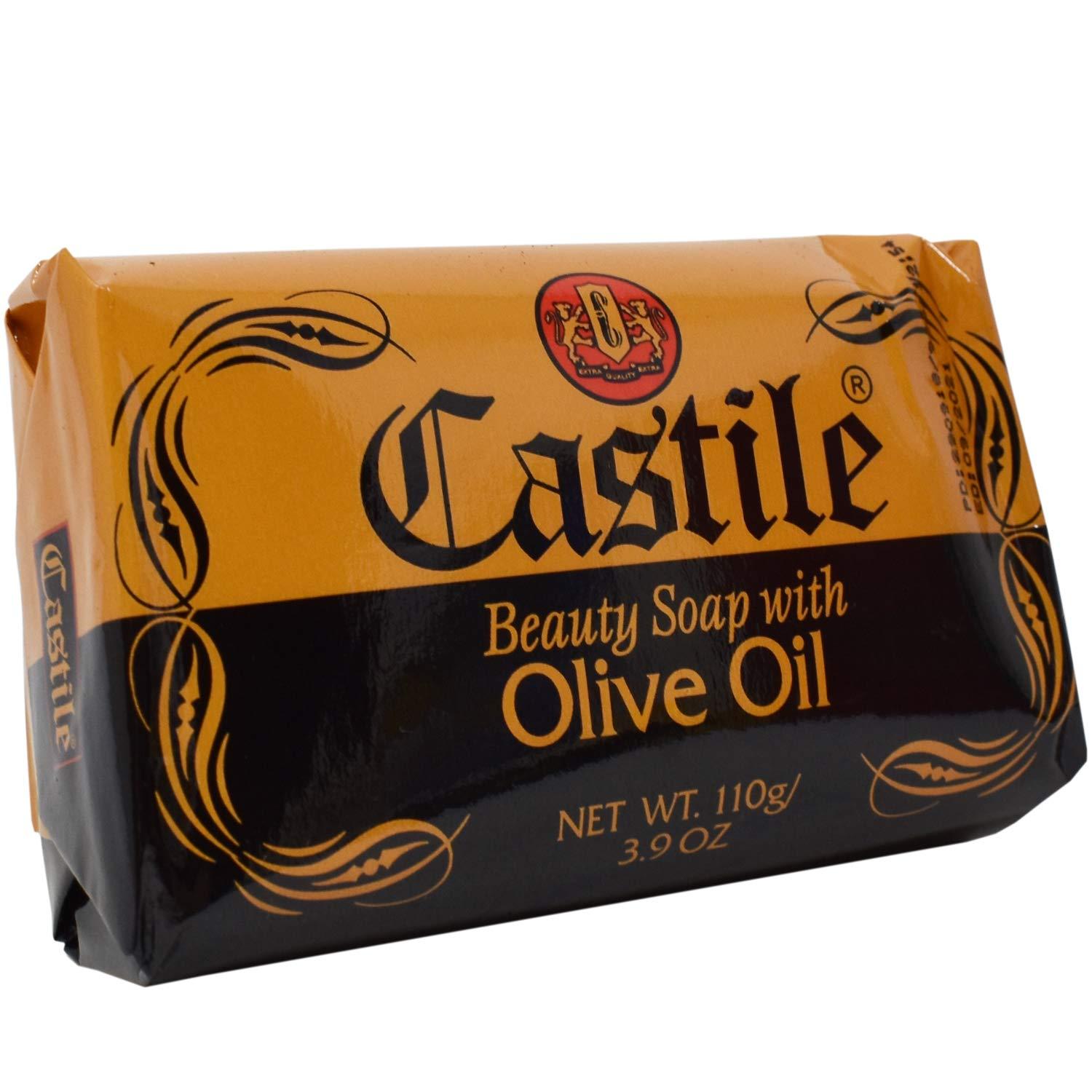 Castile Beauty Soap with Olive Oil 3.9 oz (6 Pack) - Natural ...