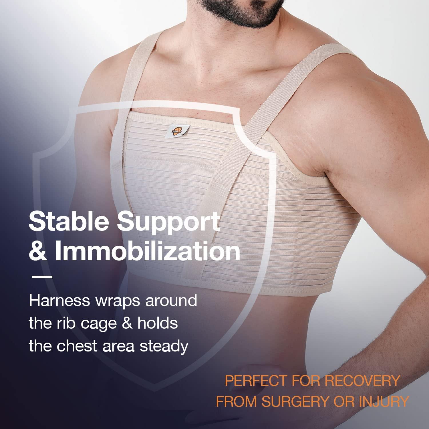 Armor Unisex Thoracic Support Brace - Large, Tan - Post-Op Chest ...