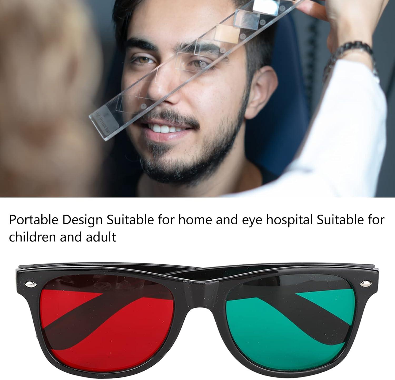 Red Green Glasses for Amblyopia & Exotropia | Vision Training ...