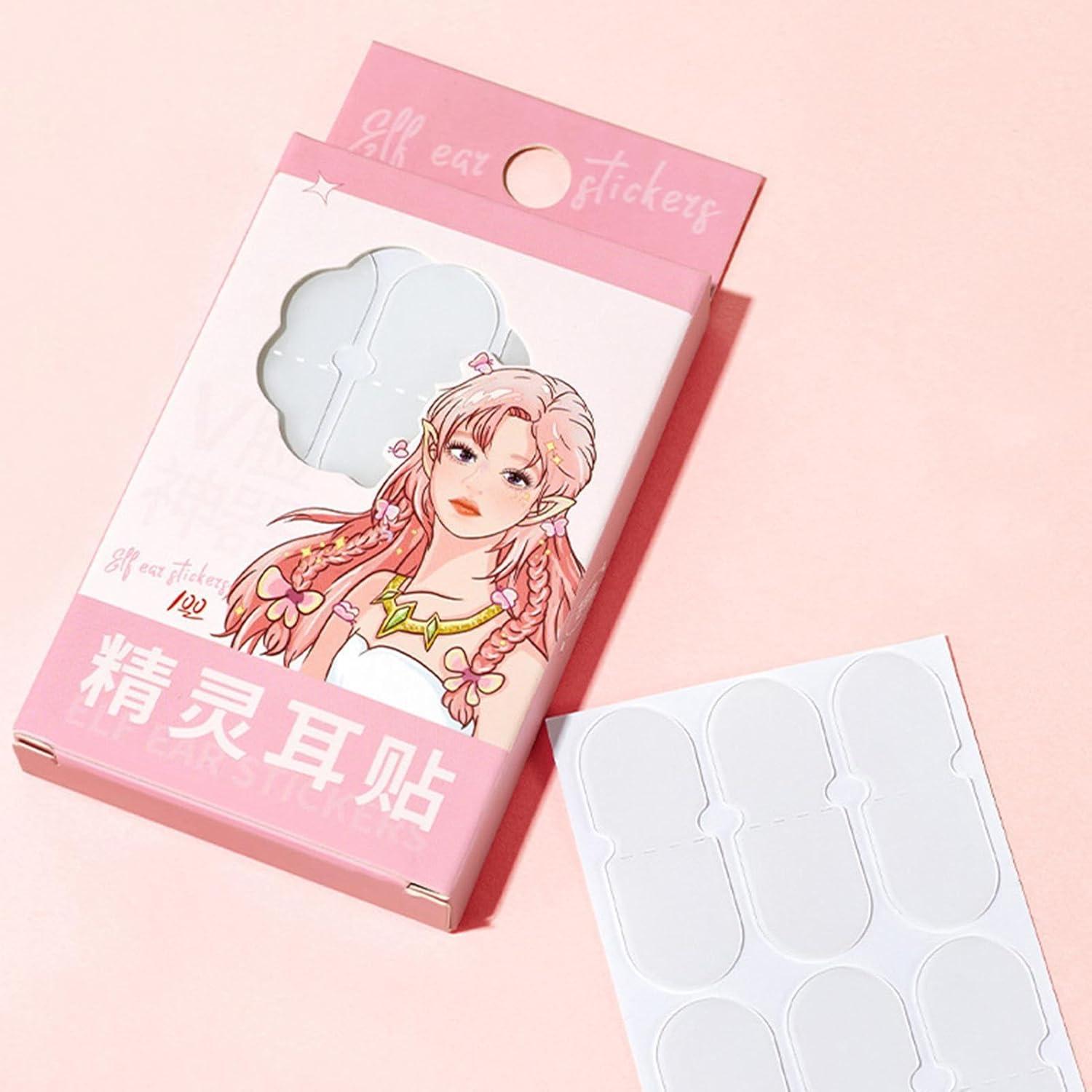 Invisible Elf Ear Strap - Earring Sticker & Earlobe Support for Men ...