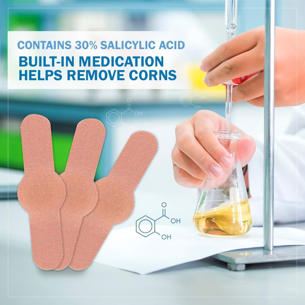 Titania Corn Plasters with Corn Protector - Medicated Salicylic Acid ...