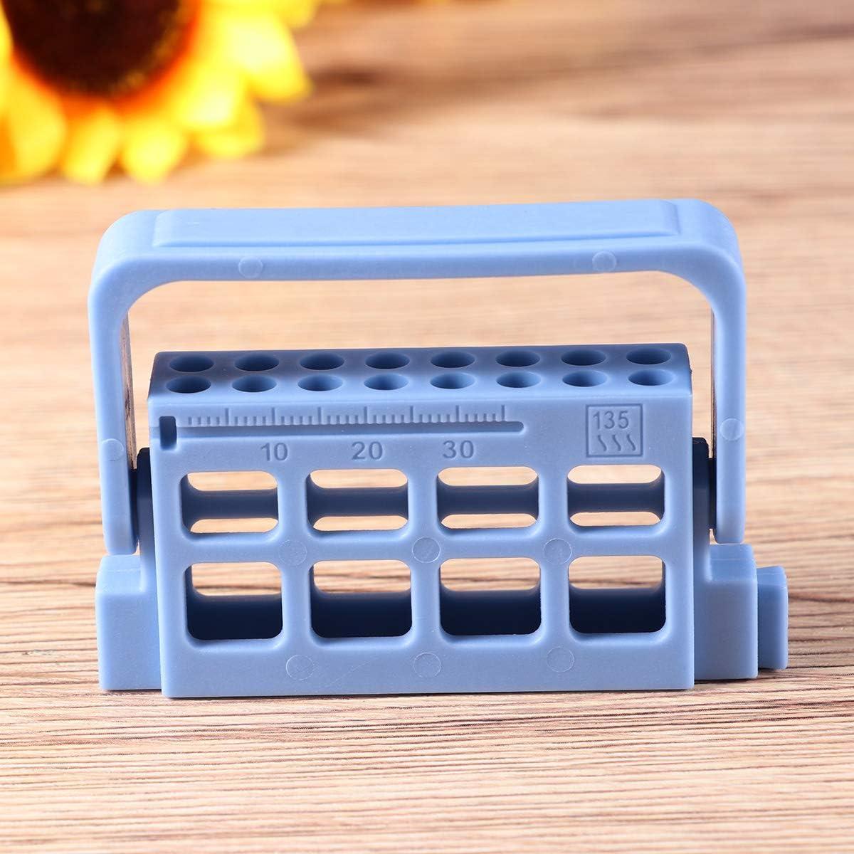 Artibetter 16 Holes Plastic Dental Holder Stand for Root Canal File ...