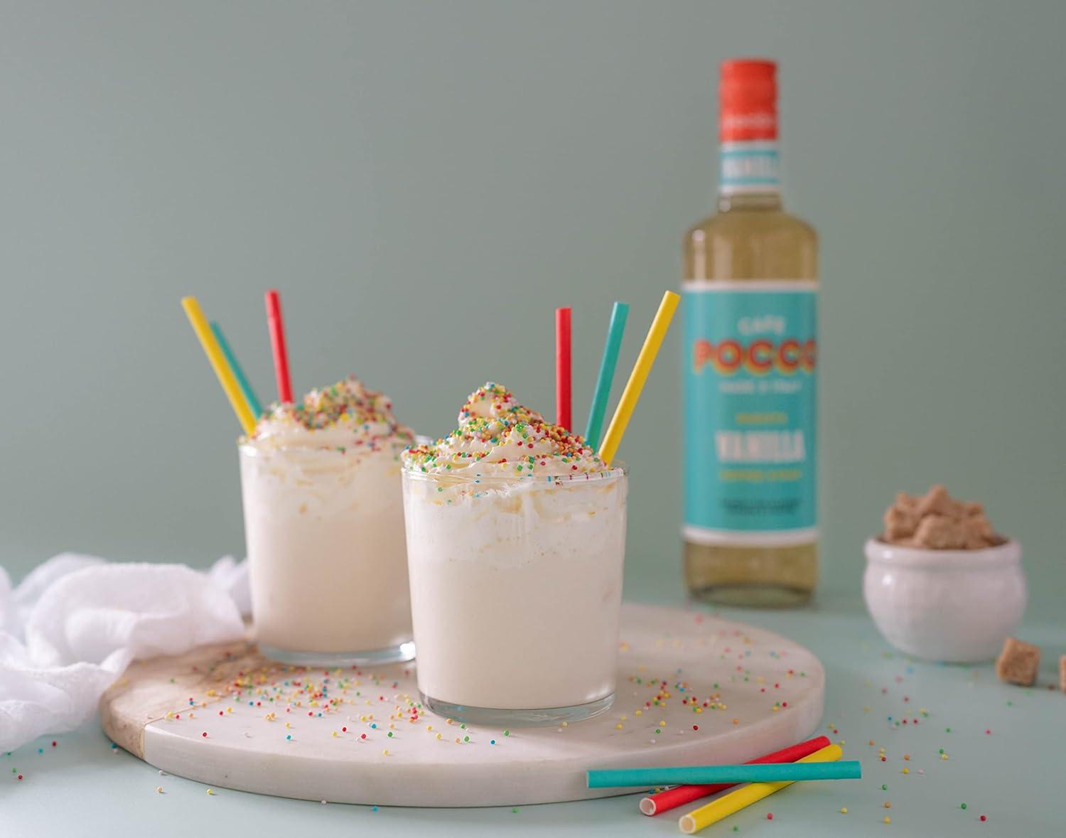 Premium Cafe Pocco Vanilla Syrup - 750ml Glass Bottle - 1 Pack | Buy ...