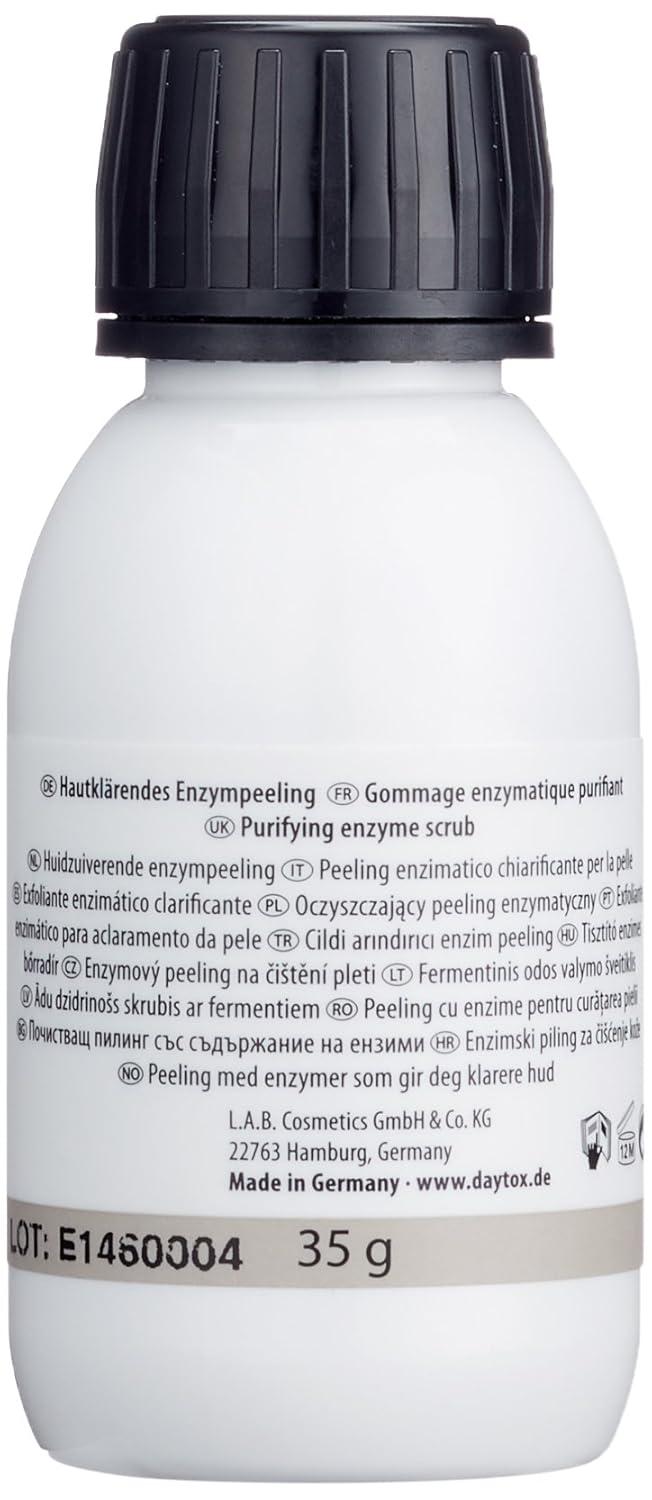 DAYTOX Enzyme Peeling Powder for Face - Vegan Silicone-Free Made in ...