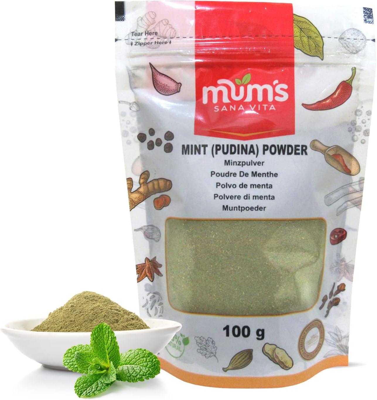 Mum's Premium Peppermint Herb Powder Seasoning 100g | Mint - Pudina ...
