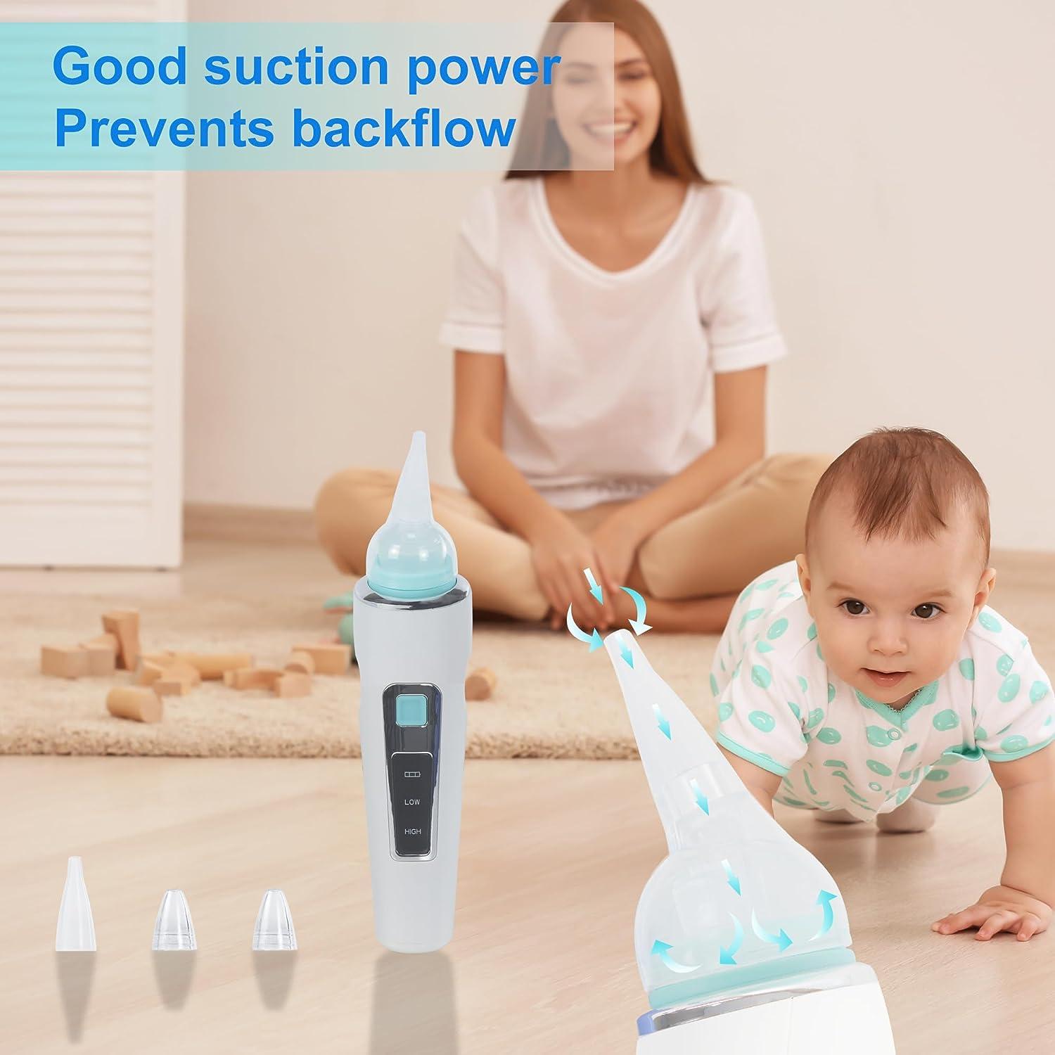 TopQuaFocus Adult Electric Nasal Aspirator with Replaceable Nozzle ...