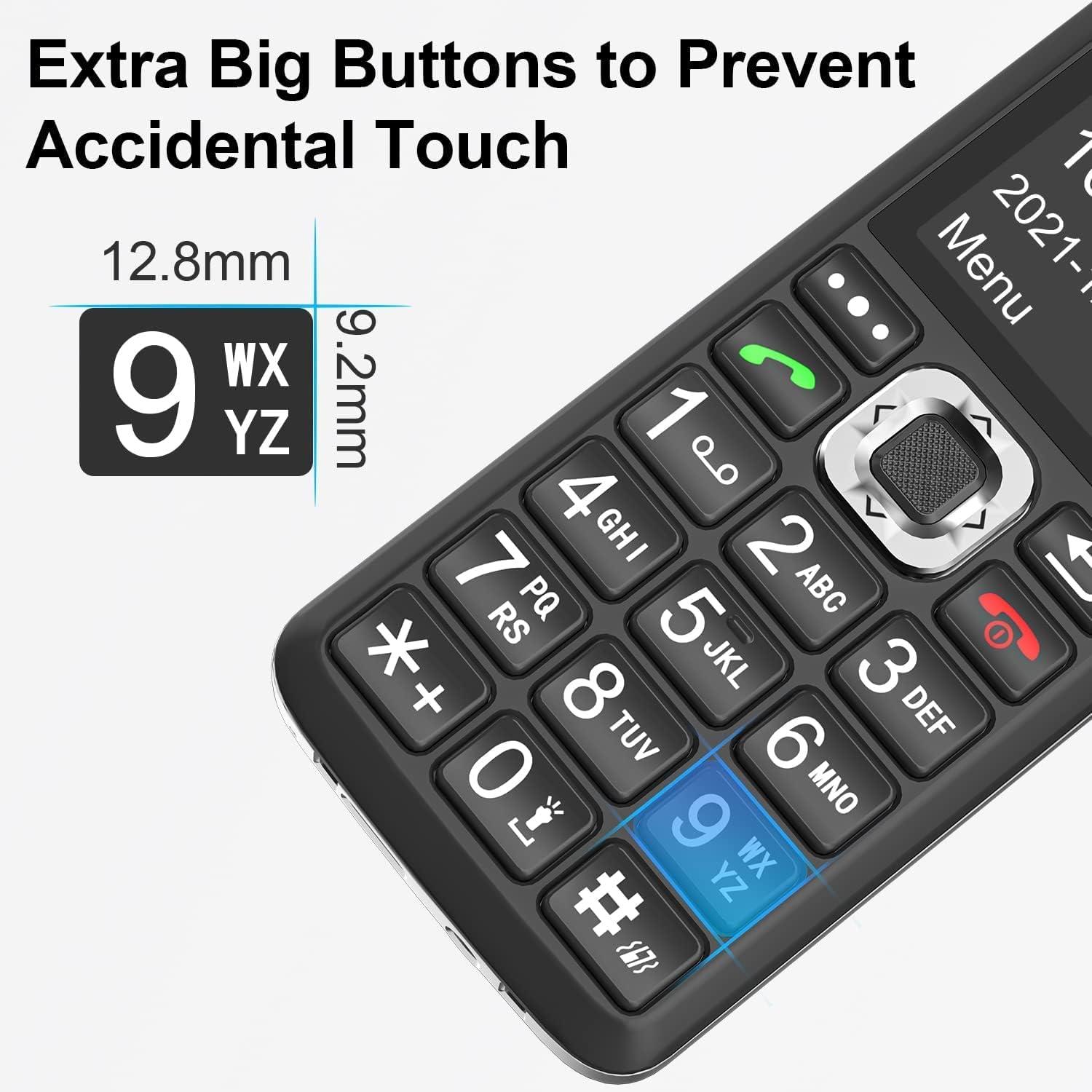 Easyfone T200 GSM Senior Cell Phone - 1.8 inch Large Button Mobile with ...