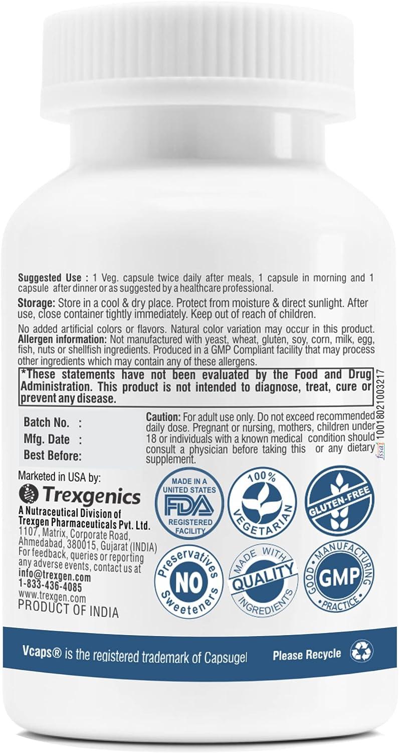 Trexgenics PROSTAPLEX Advanced Prostate Health Supplement - 60 Vcaps ...