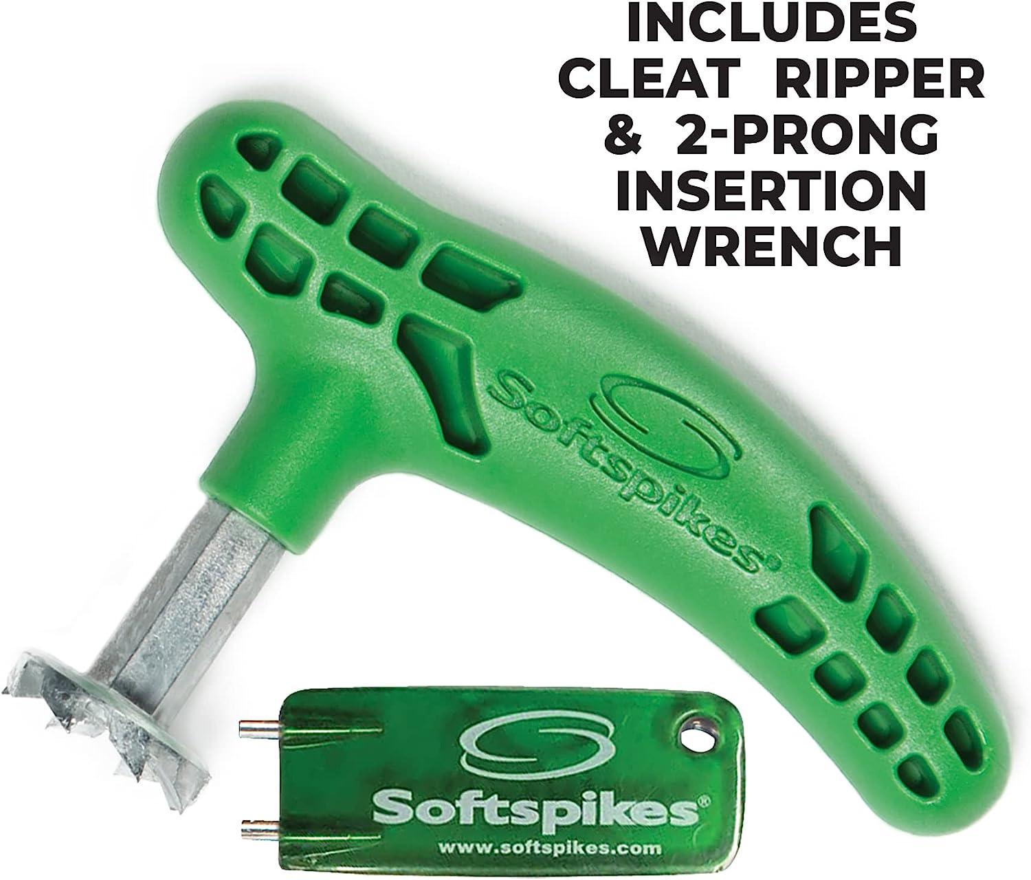SOFTSPIKES Multi-Wrench Kit Green - Golf Shoe Spikes Replacement Tool ...