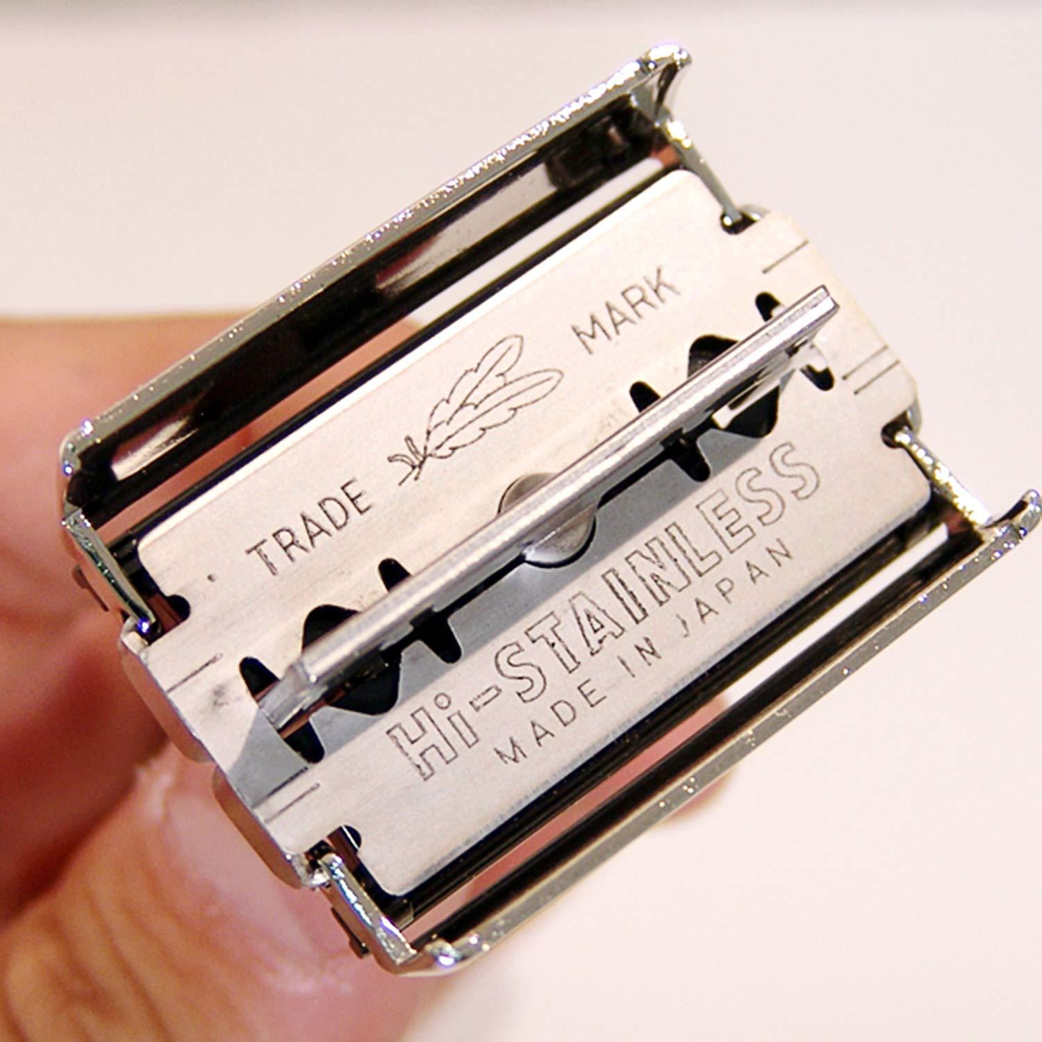 Feather Popular Double Edge Safety Razor - Premium Quality Shaving Tool ...