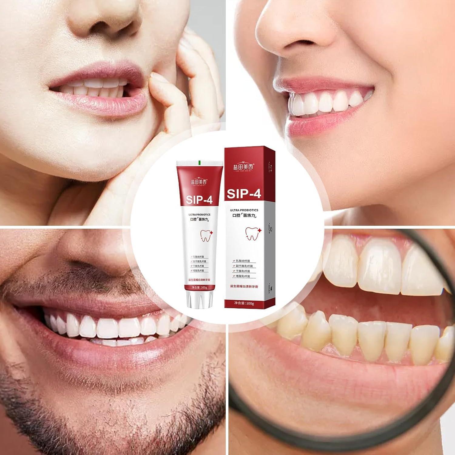 Yayashi SP-4 Probiotics Toothpaste 100g | Brightening & Stain Removal ...