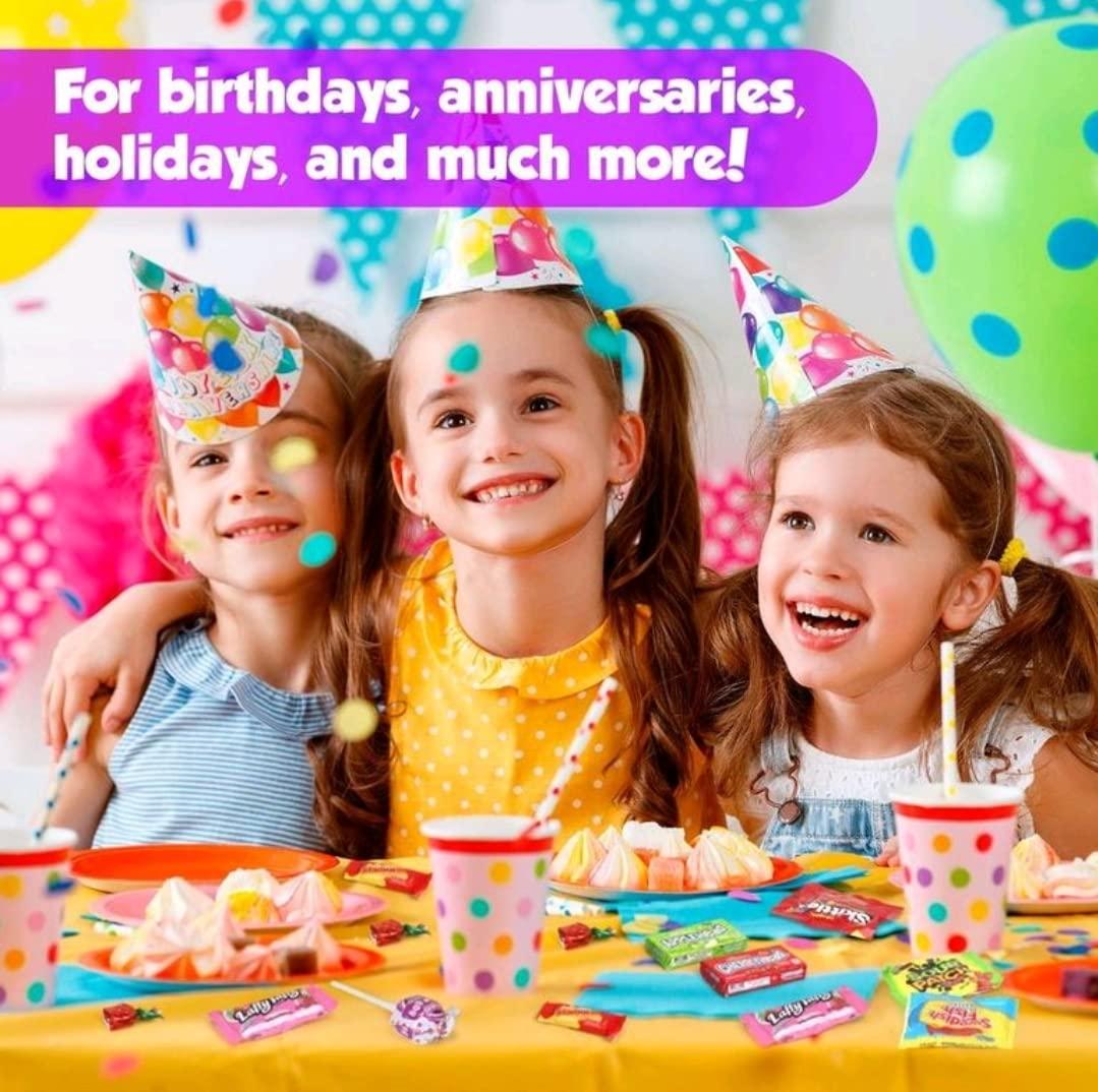 Assorted Candy Party Mix Variety Pack - 60 Count Plus | Halloween Fun ...