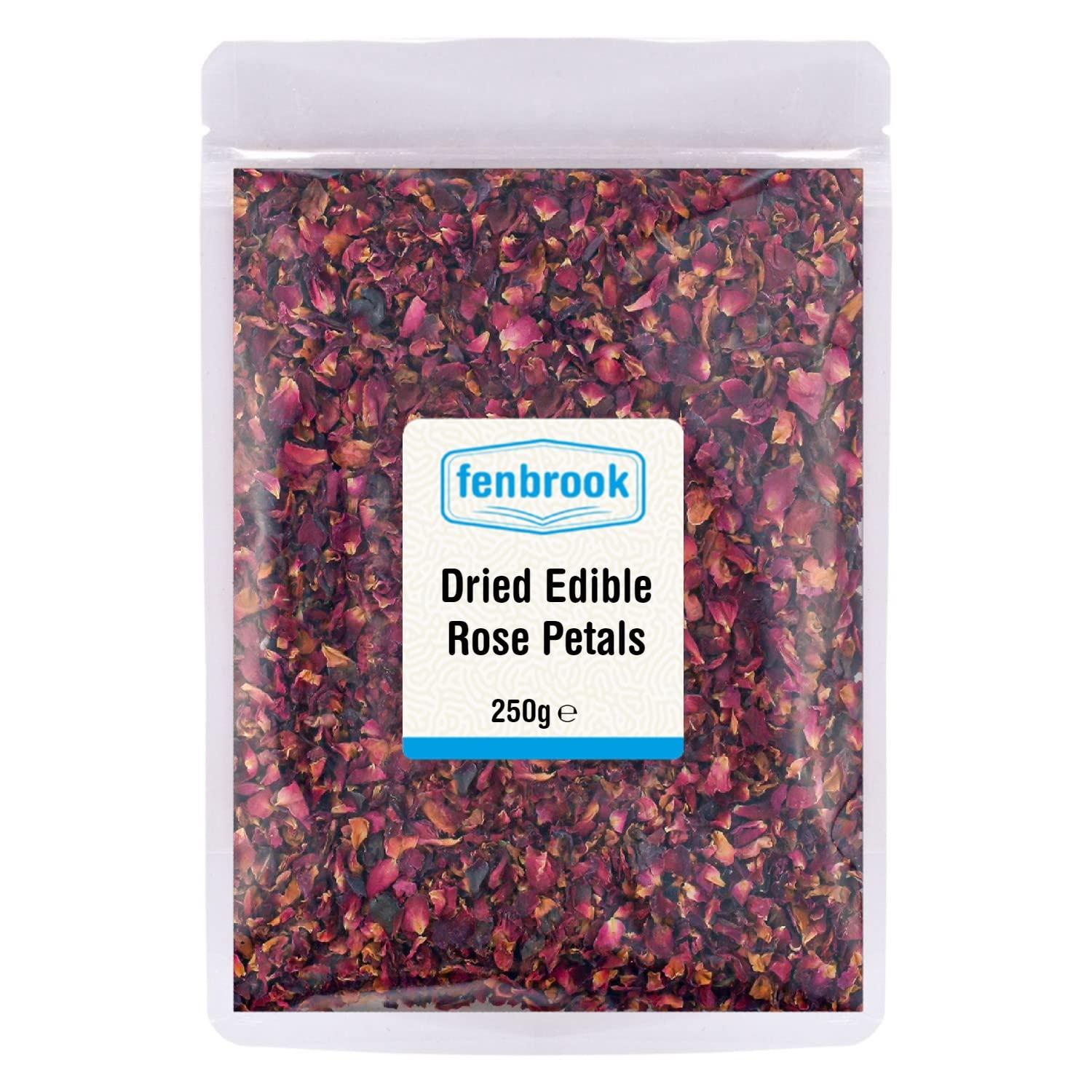 Dried Rose Petals (Edible) 250g by Fenbrook | Buy Now with Express ...
