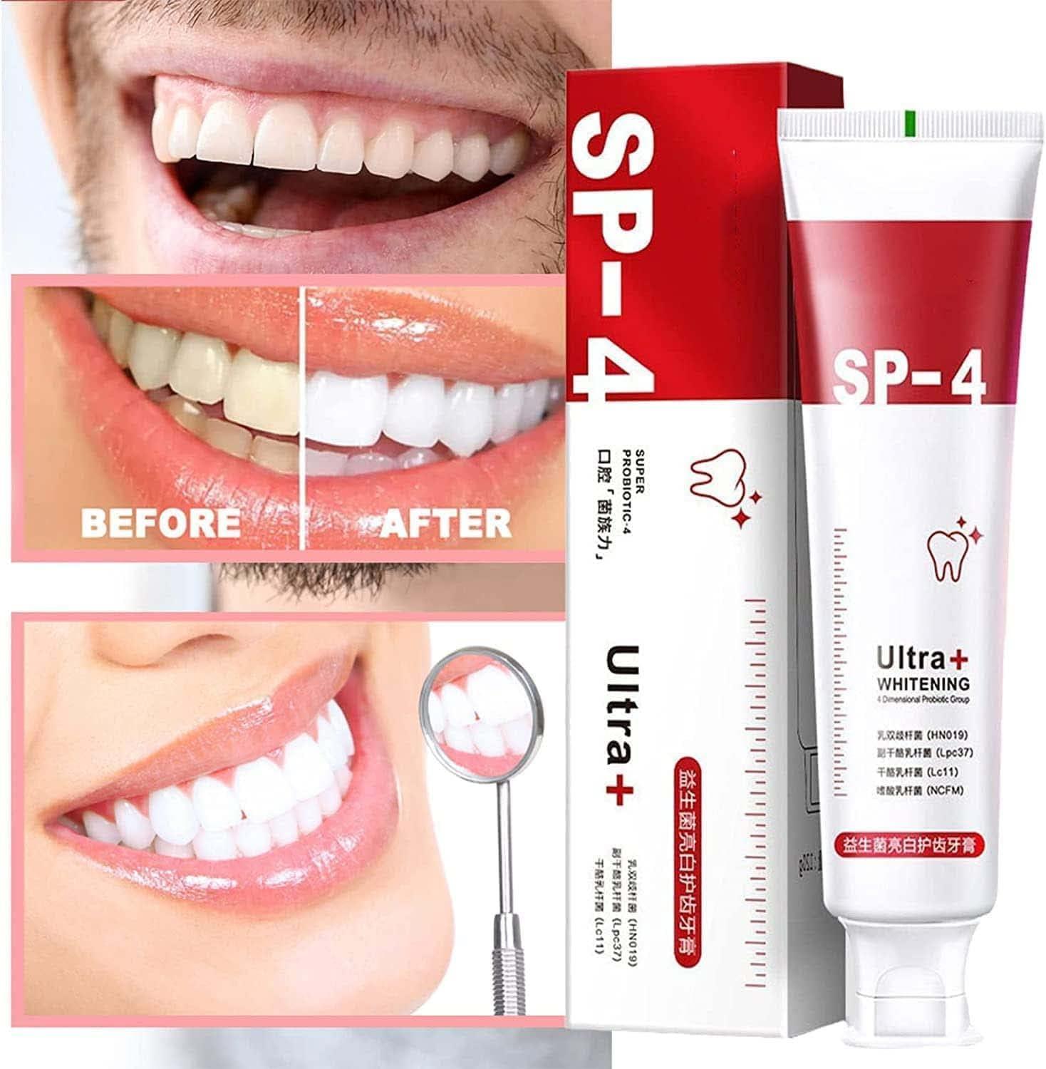 Yayashi SP-4 Probiotic Toothpaste Whitening & Fresh Breath | Natural ...