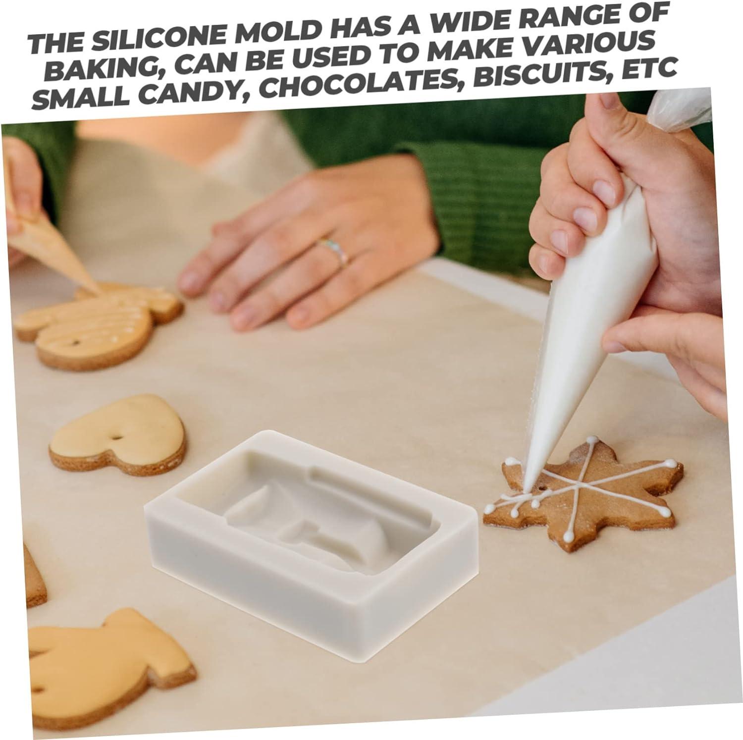 Alipis Moai Stone Statue Mold Easter Island Candy Silica Gel 7.5X5X2CM ...