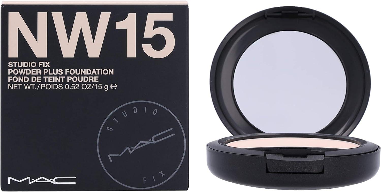 MAC Studio Fix Powder Plus Foundation NW15 - 15g (Pack of 1) | Best ...
